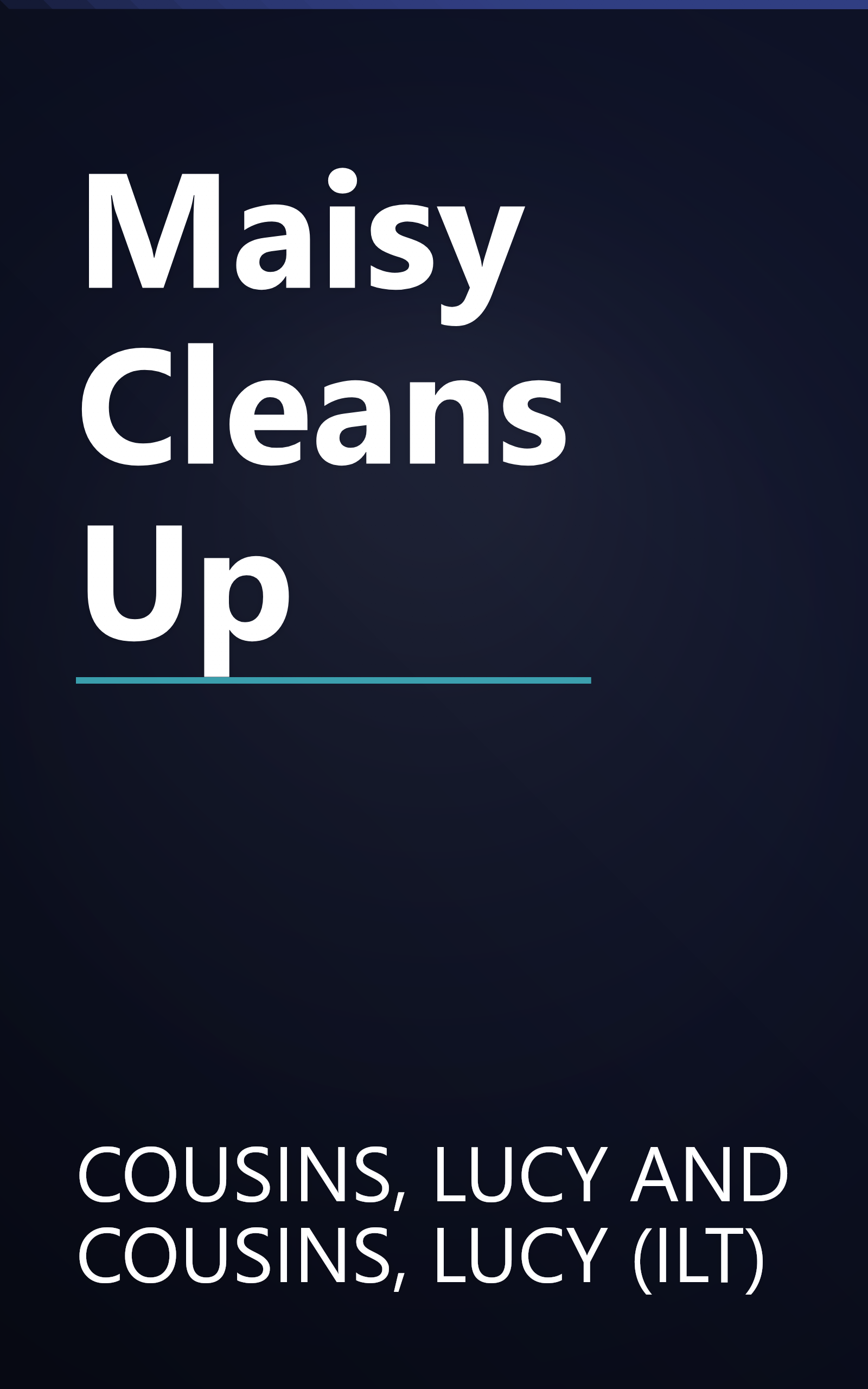Maisy Cleans Up book cover