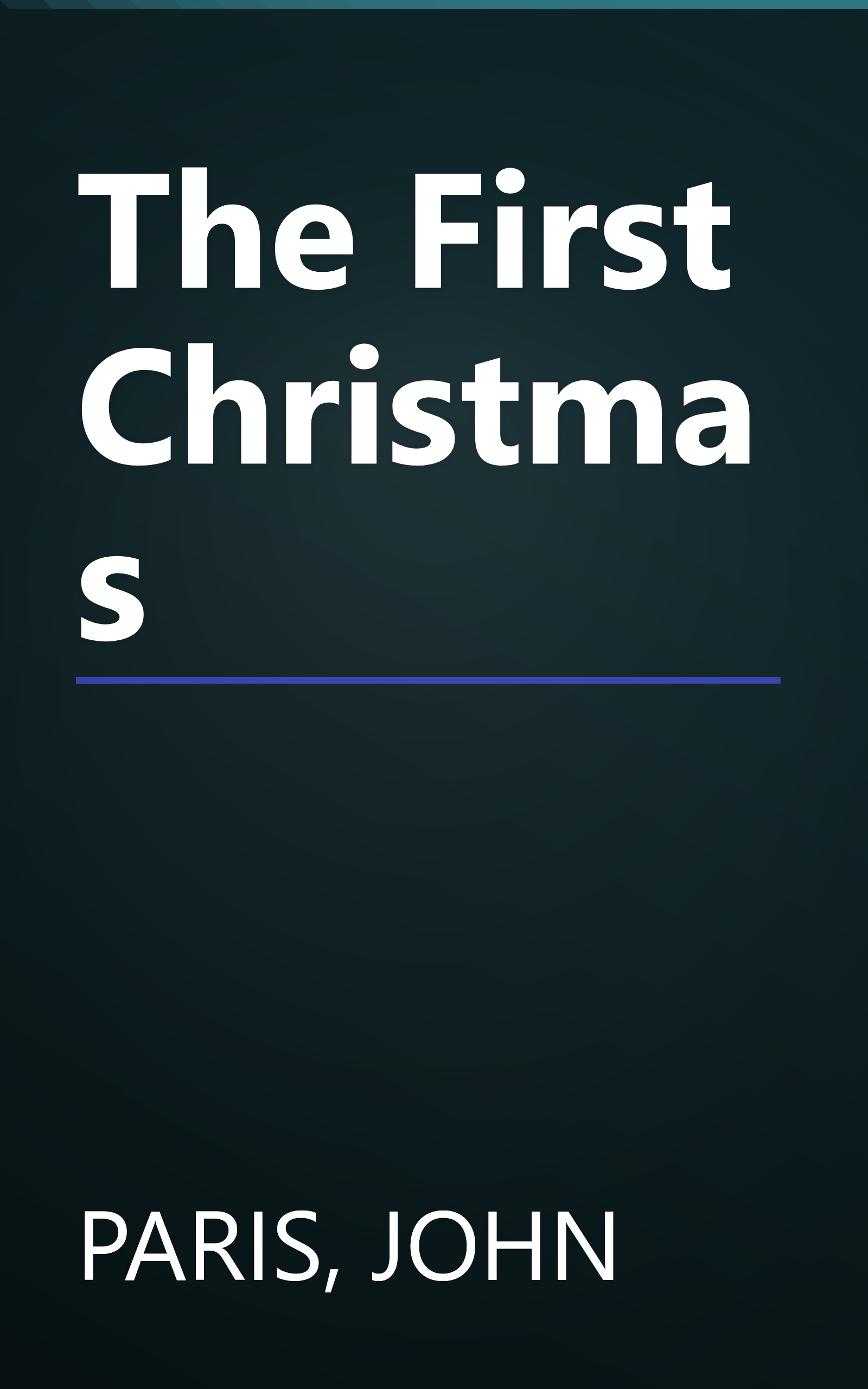 The First Christmas book cover