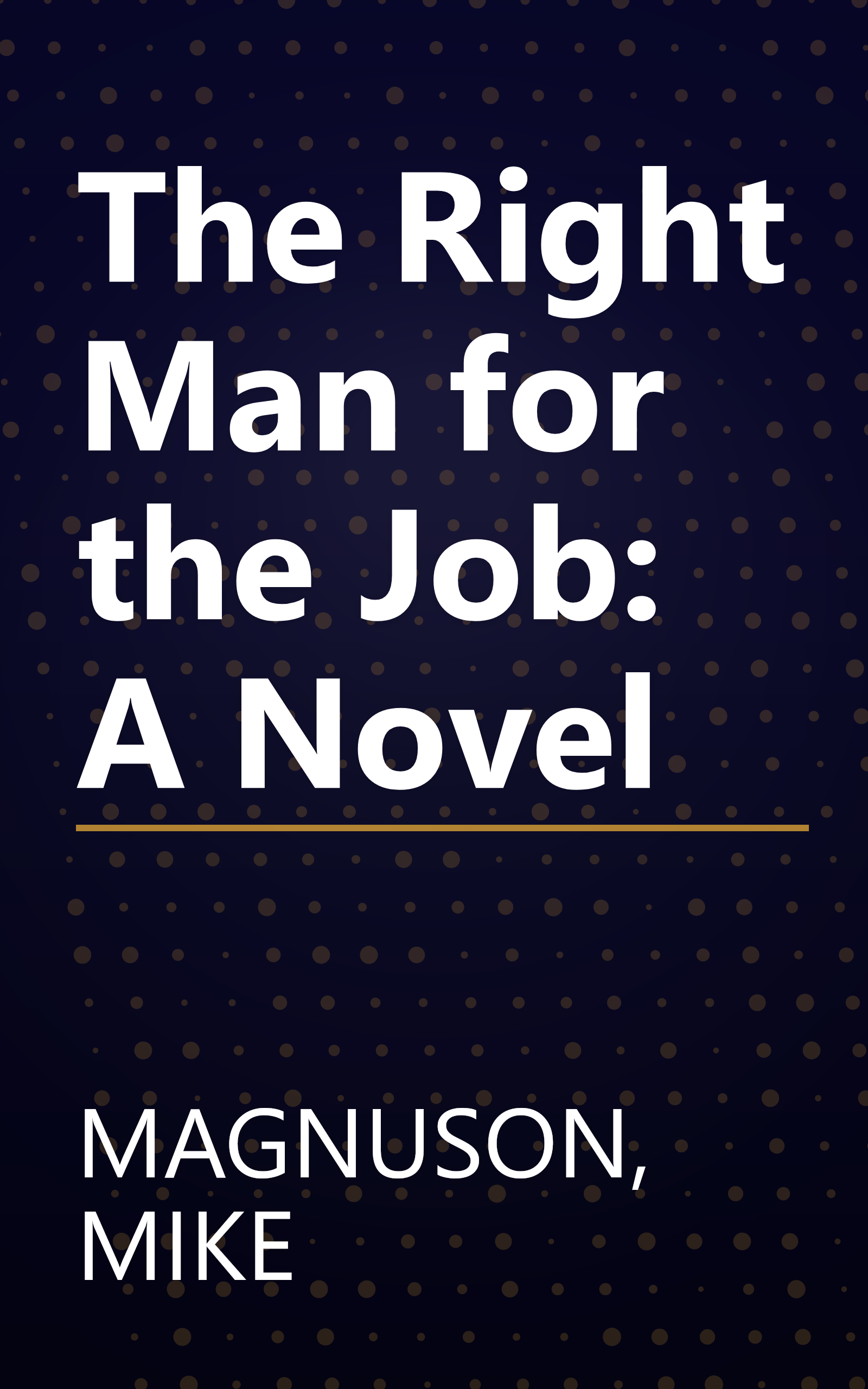 The Right Man for the Job: A Novel book cover