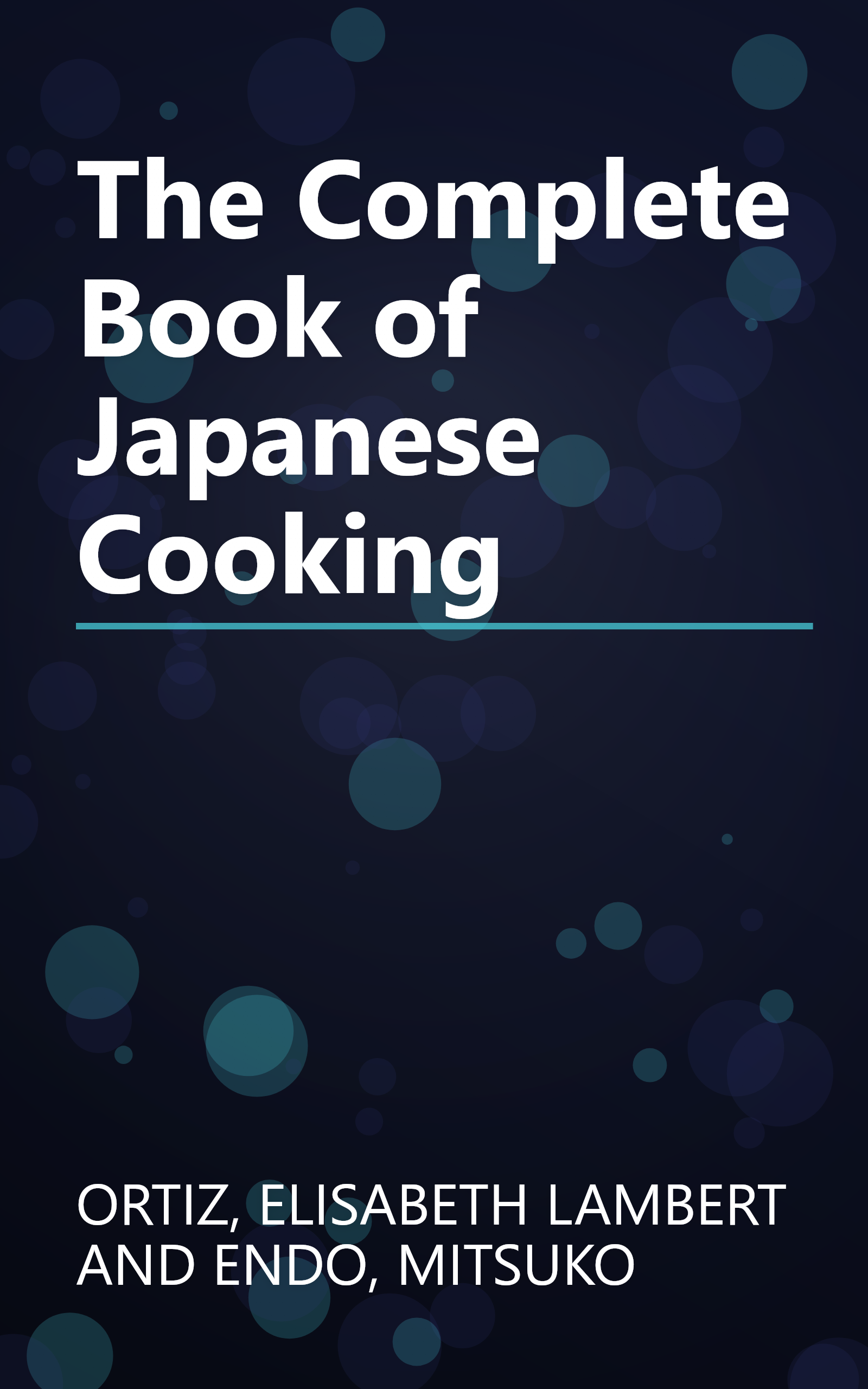 The Complete Book of Japanese Cooking book cover