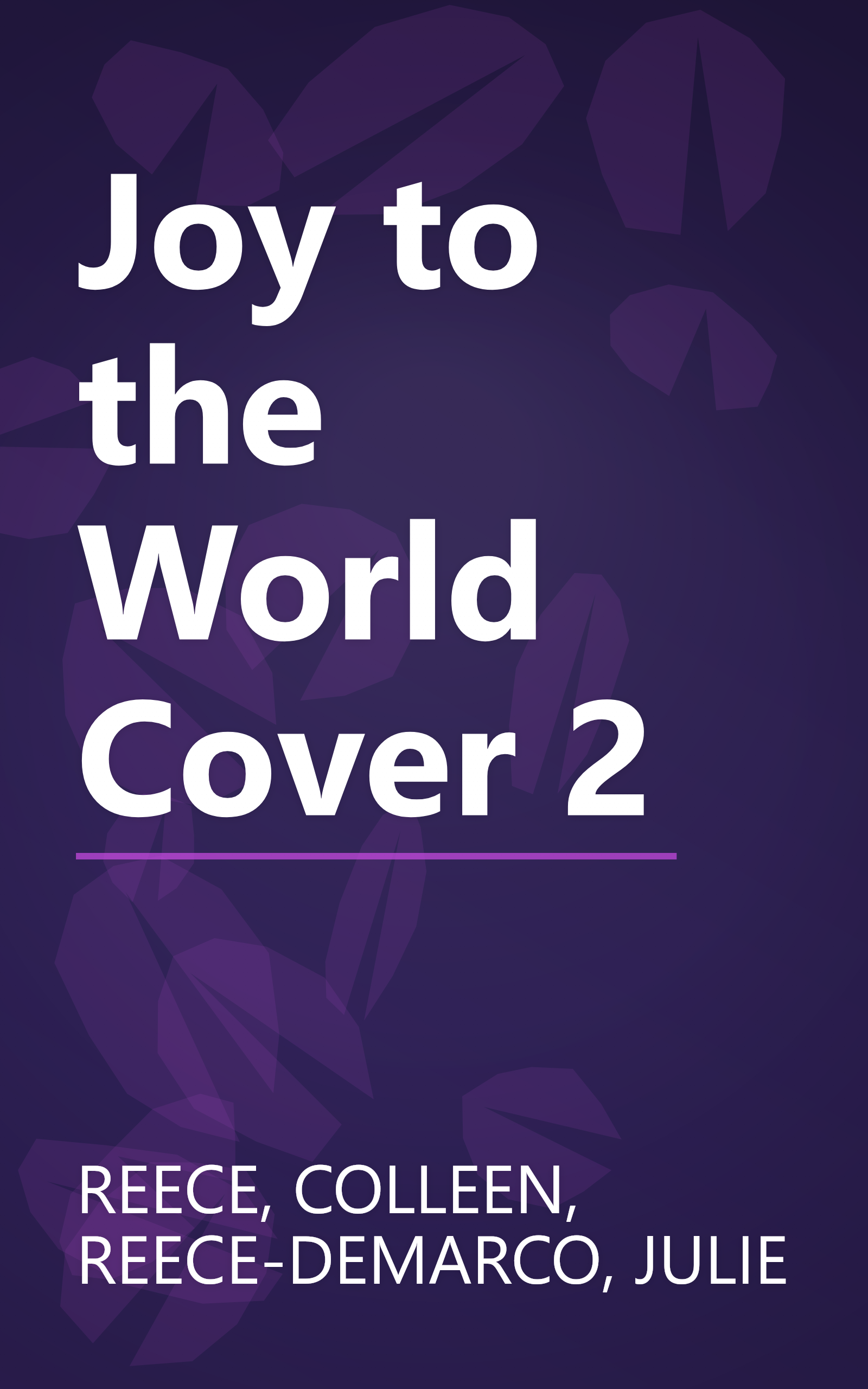 Joy to the World Cover 2 book cover