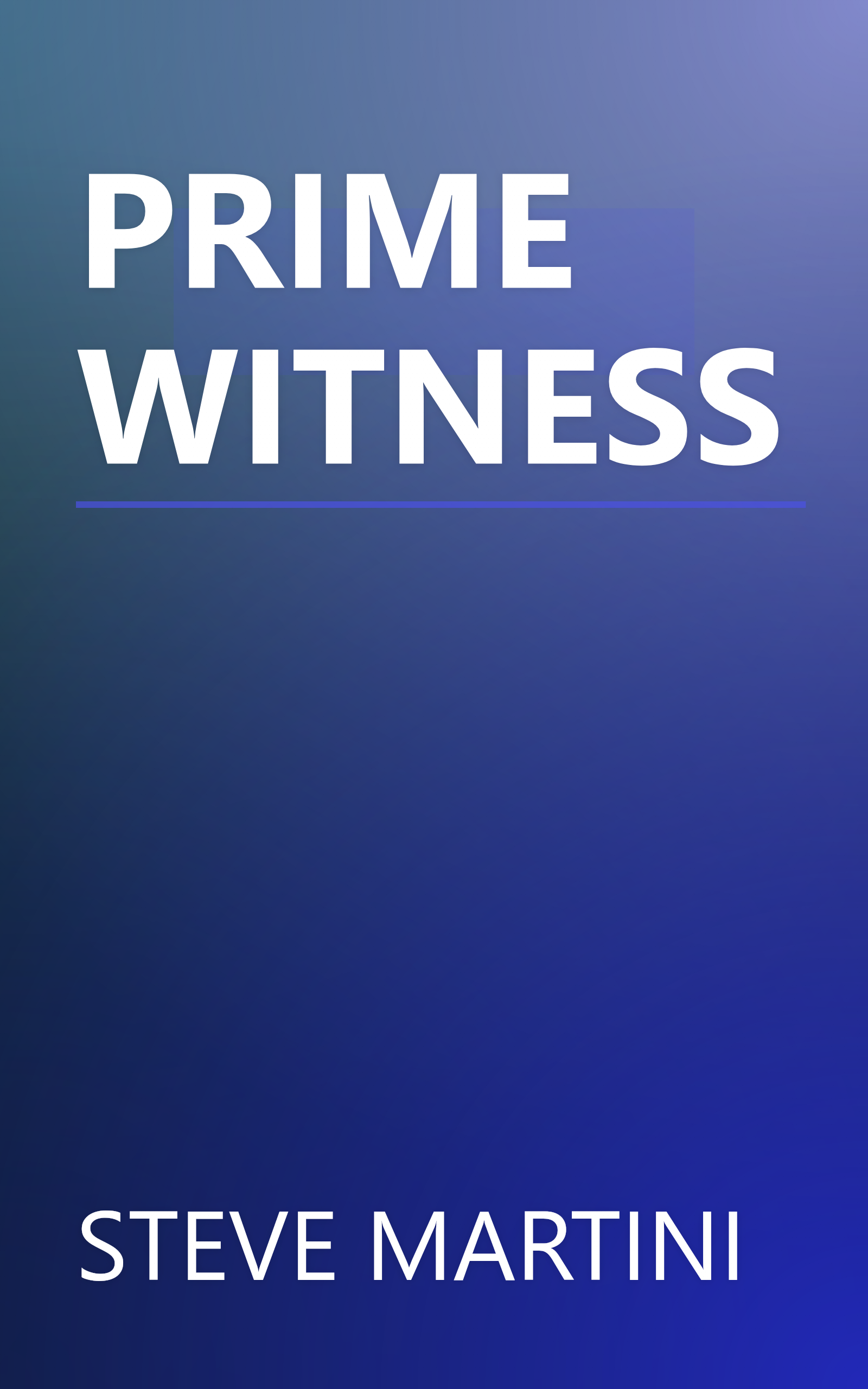 PRIME WITNESS book cover