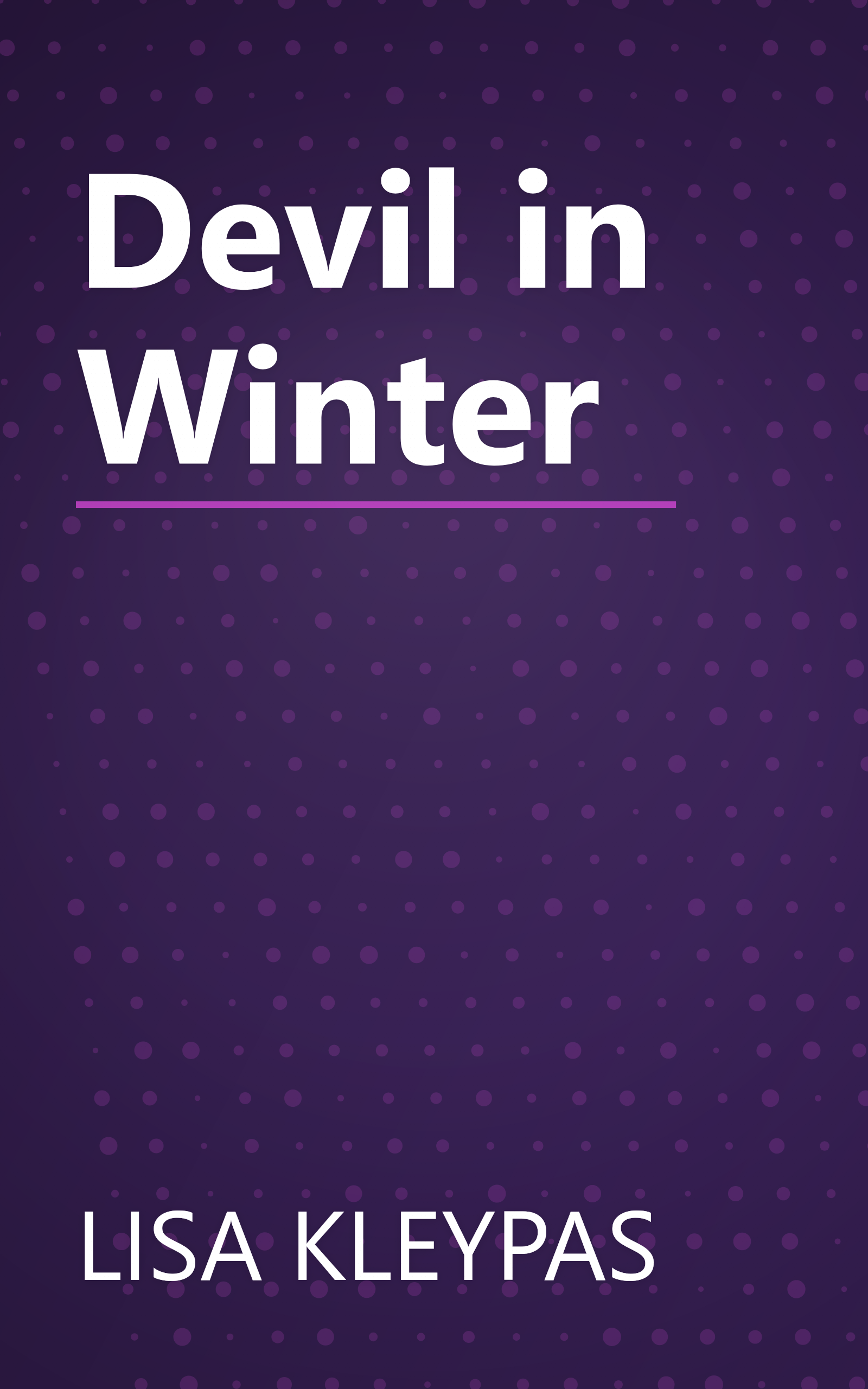 Devil in Winter book cover