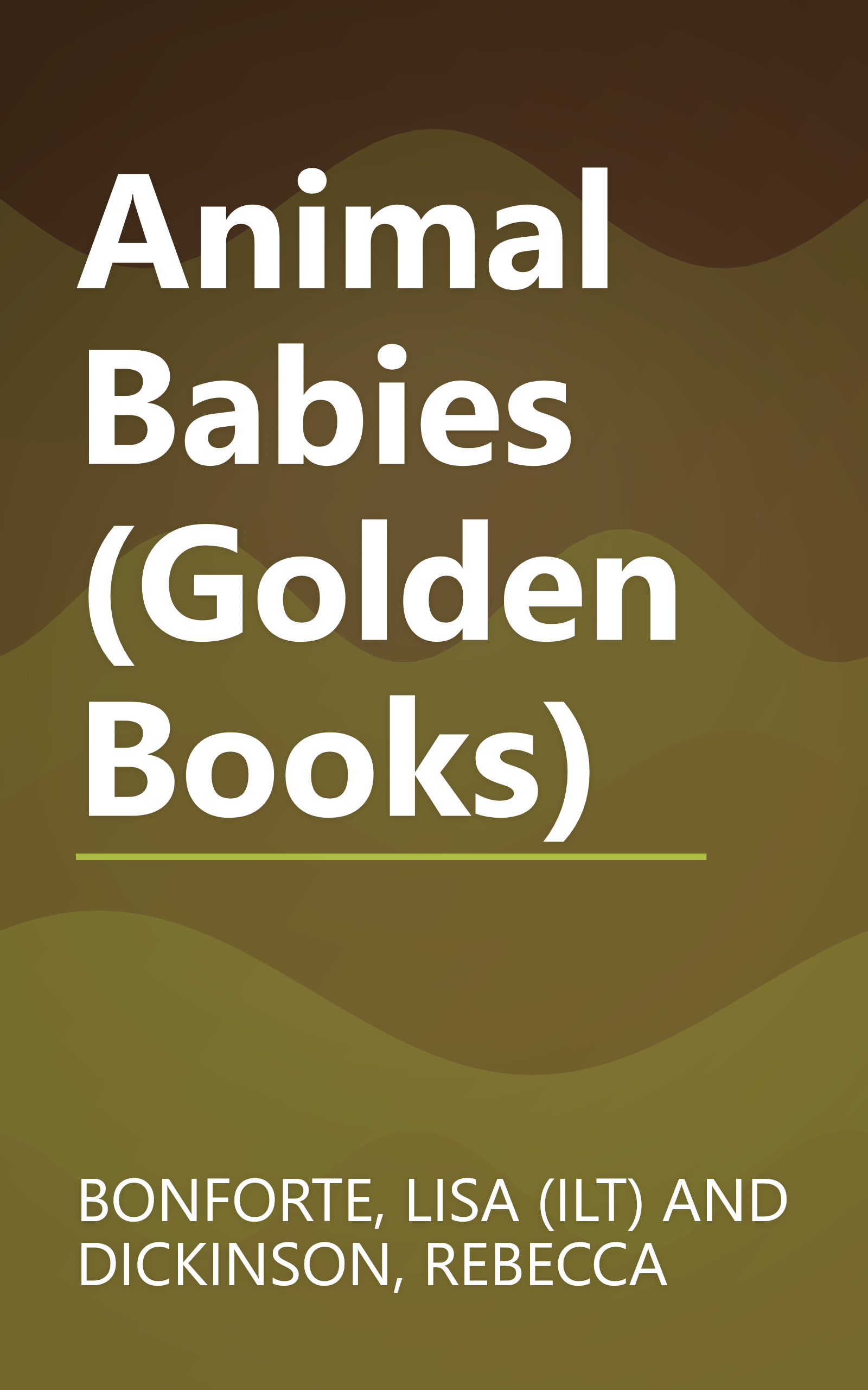 Animal Babies (Golden Books) book cover