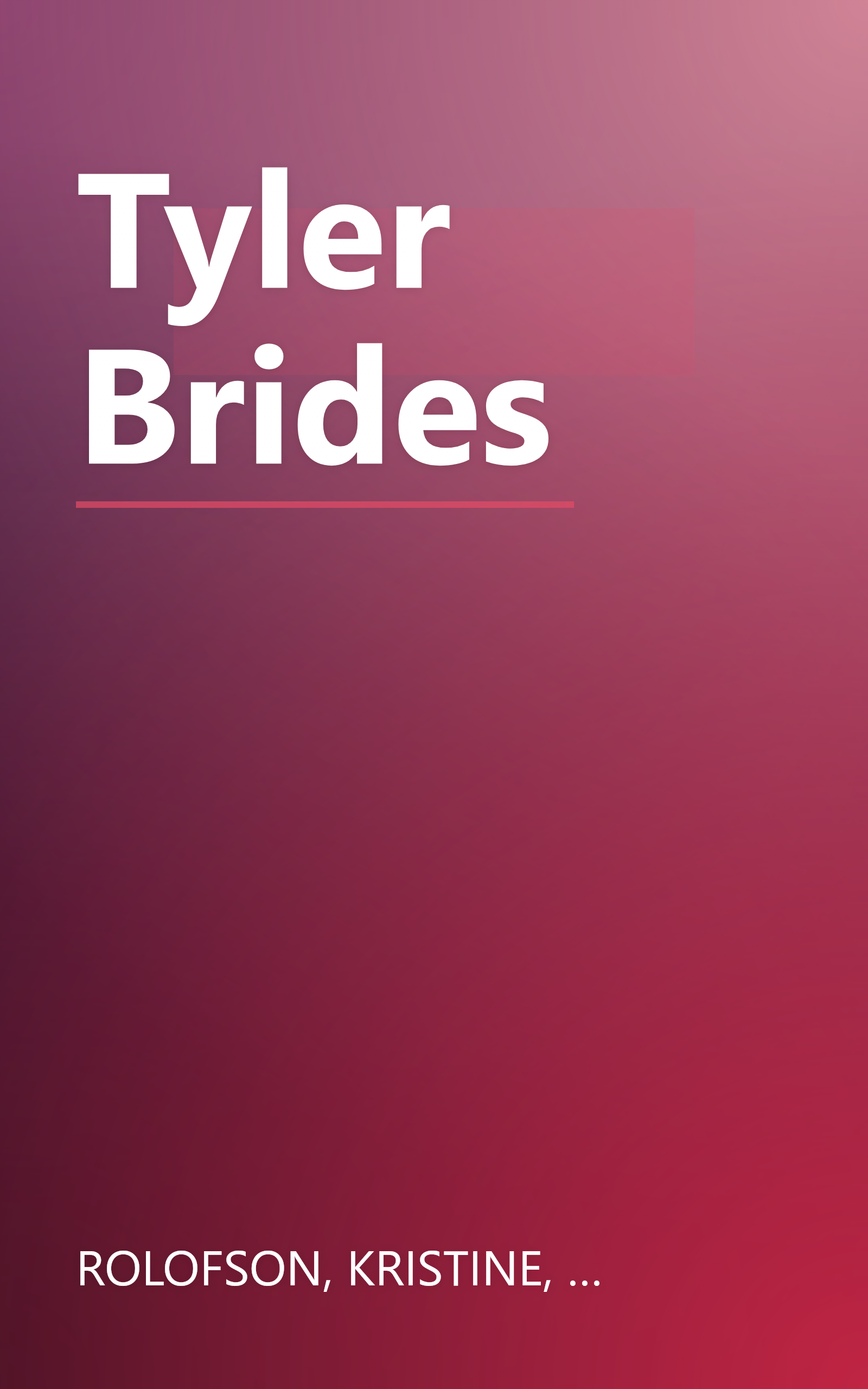Tyler Brides book cover
