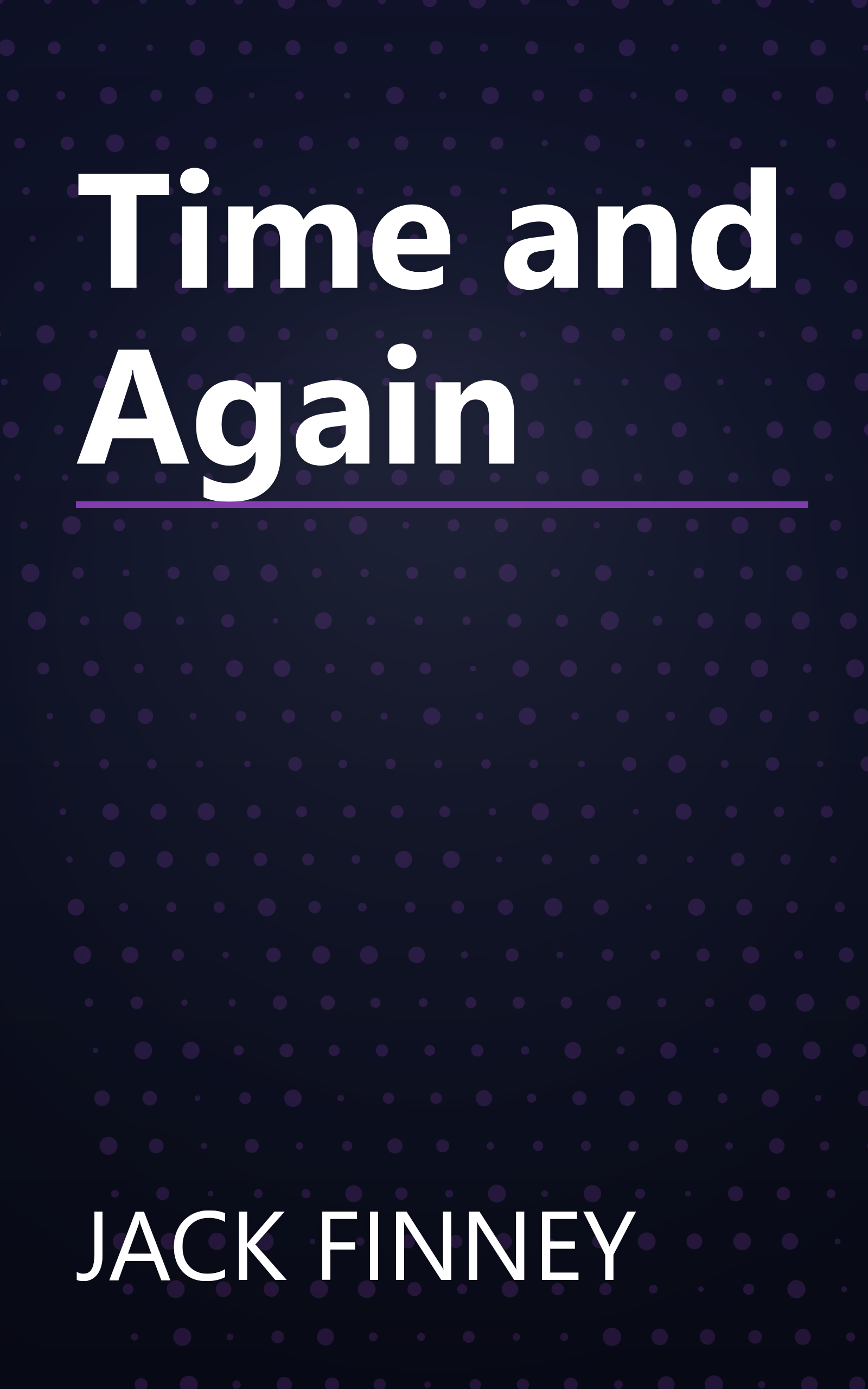 Time and Again book cover