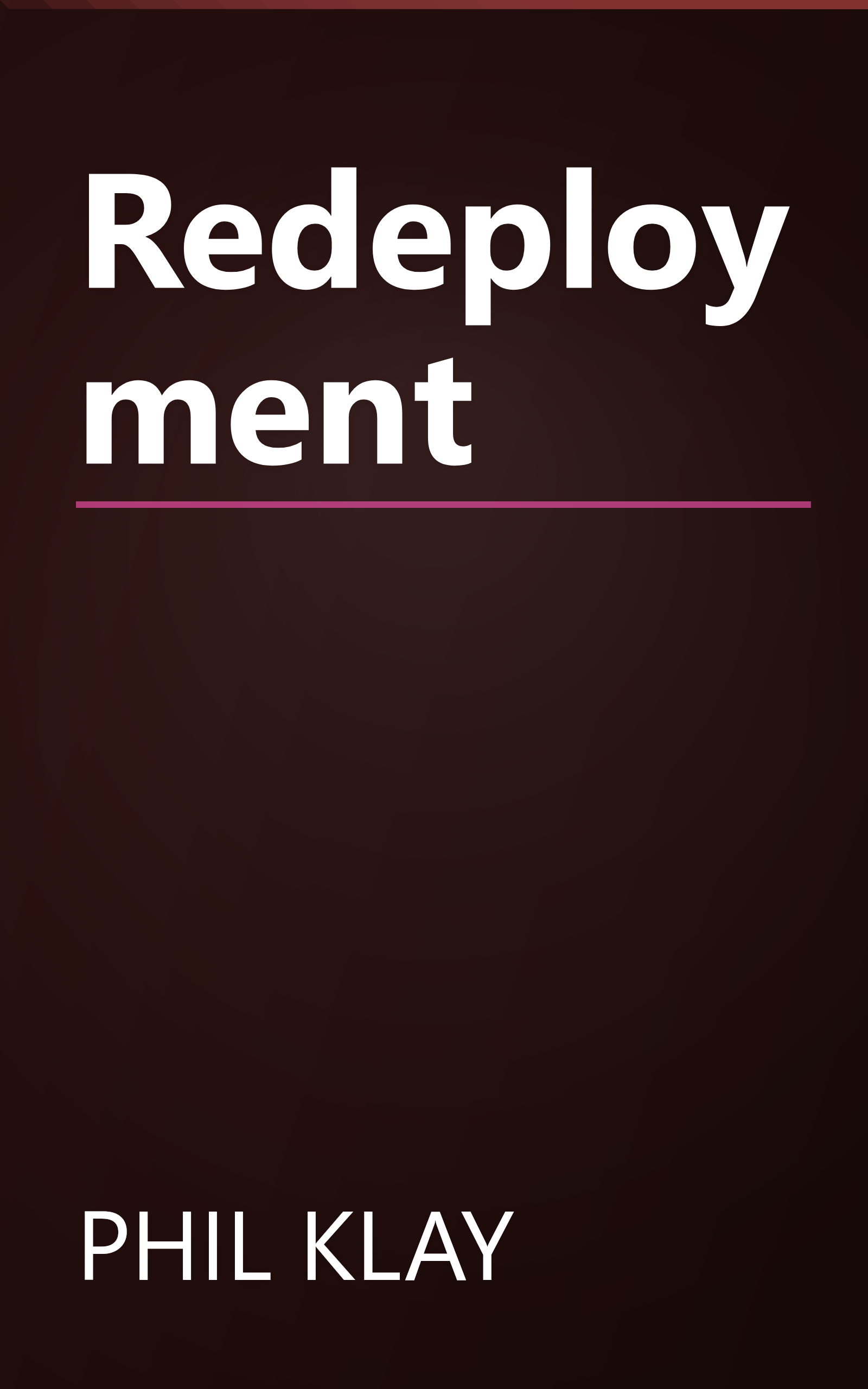 Redeployment book cover