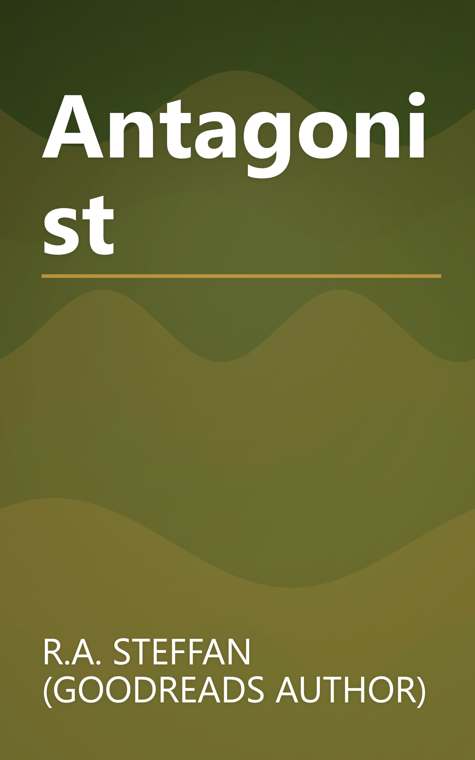 Antagonist book cover