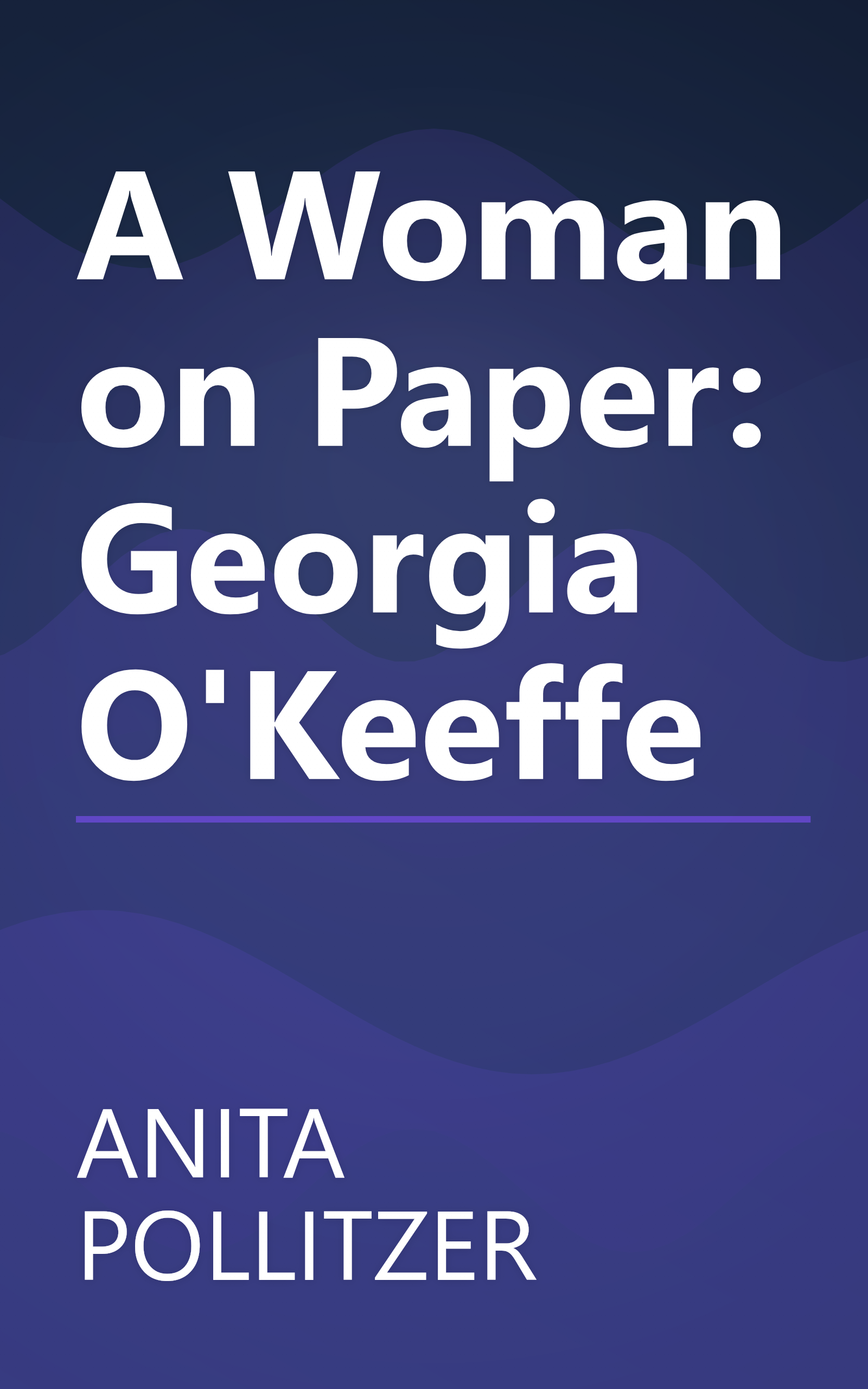 A Woman on Paper: Georgia O'Keeffe book cover