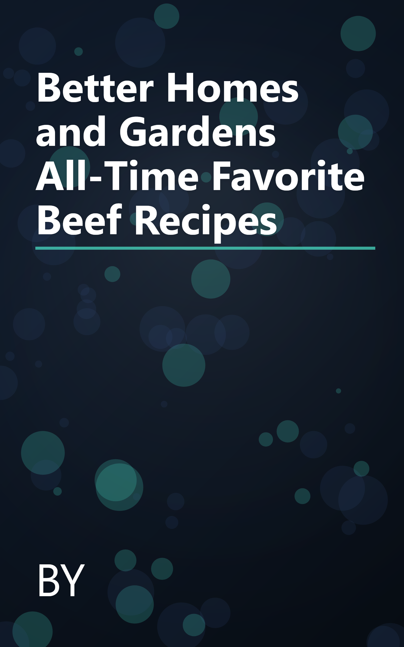 Better Homes and Gardens All-Time Favorite Beef Recipes book cover