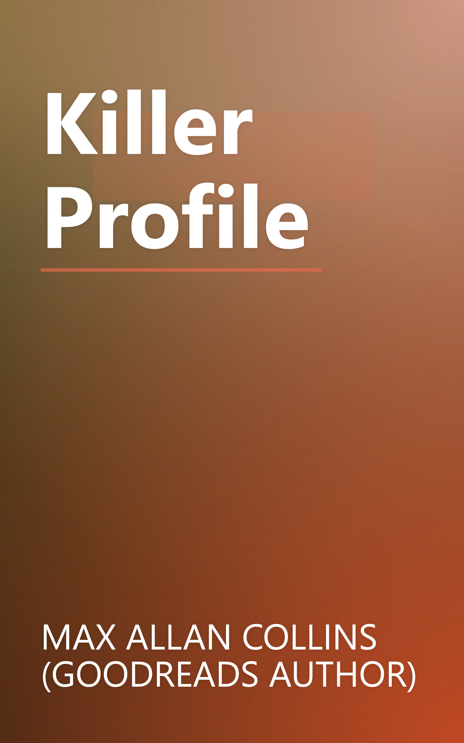 Killer Profile book cover