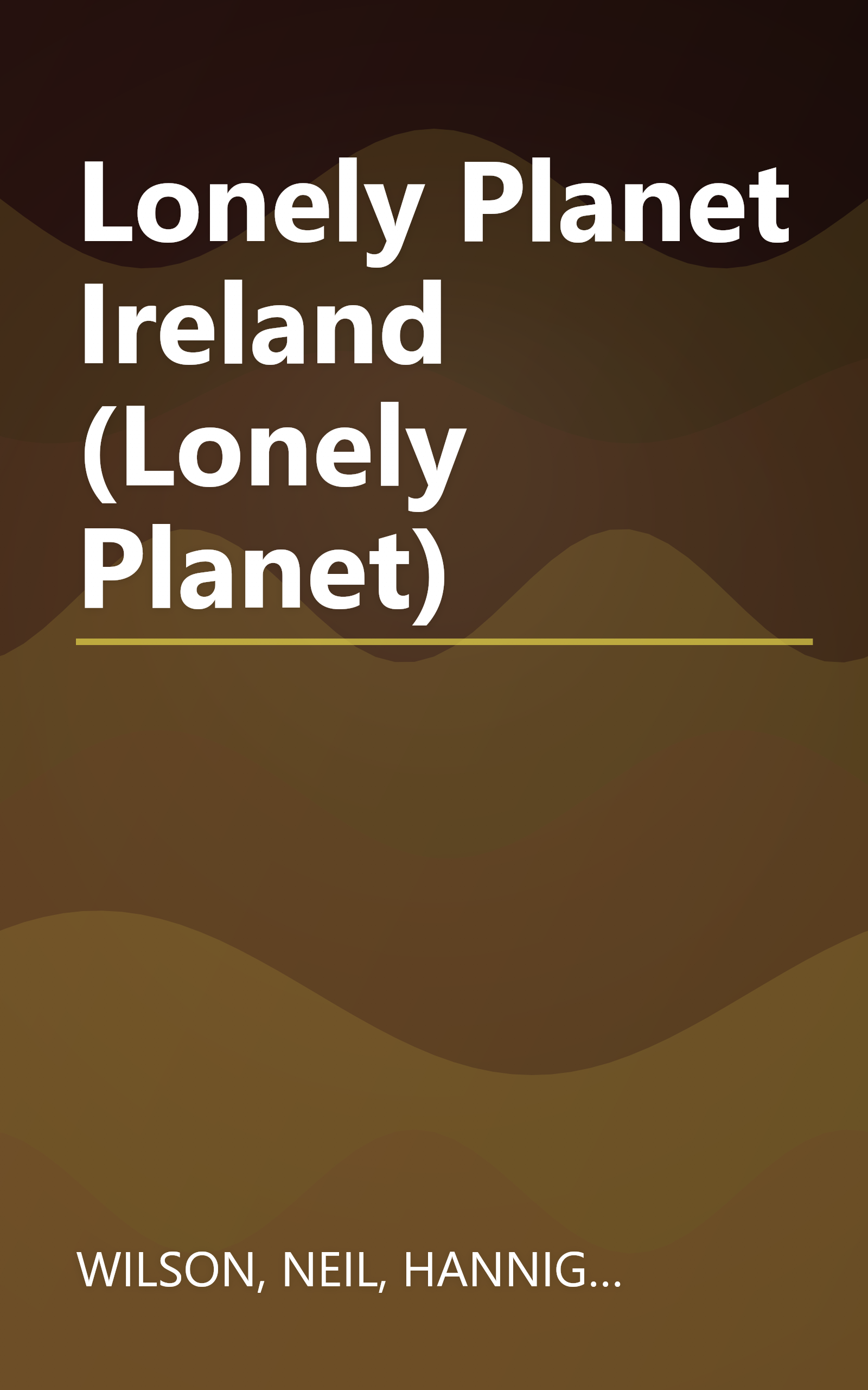 Lonely Planet Ireland (Lonely Planet) book cover