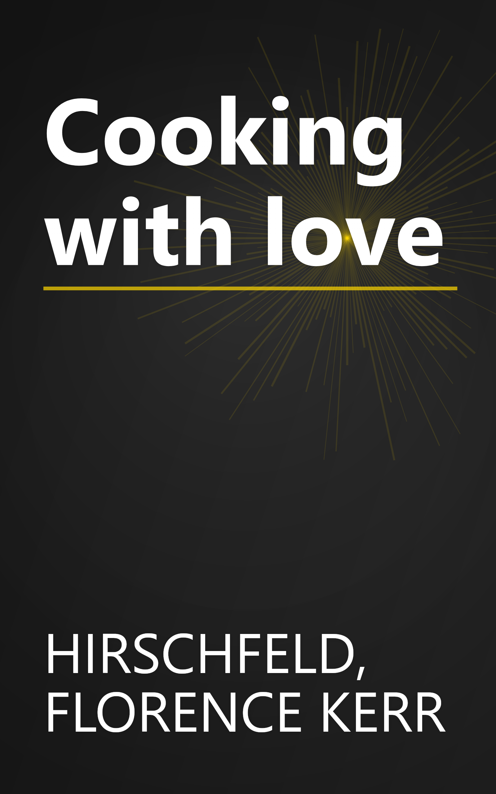 Cooking with love book cover