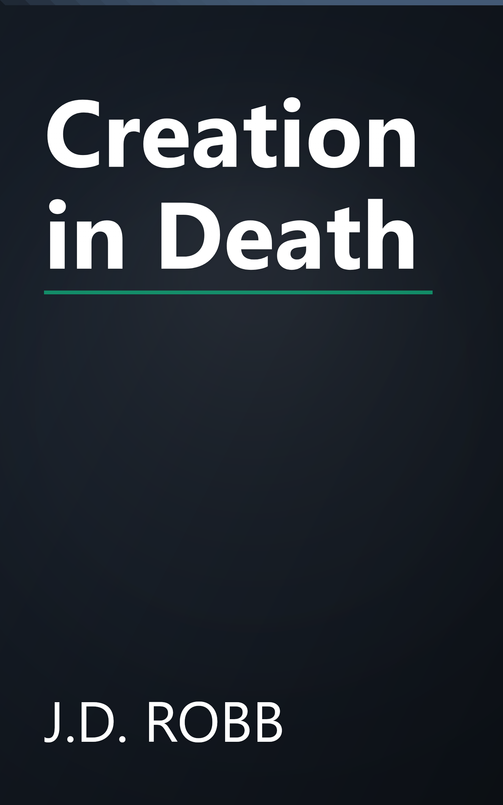 Creation in Death book cover