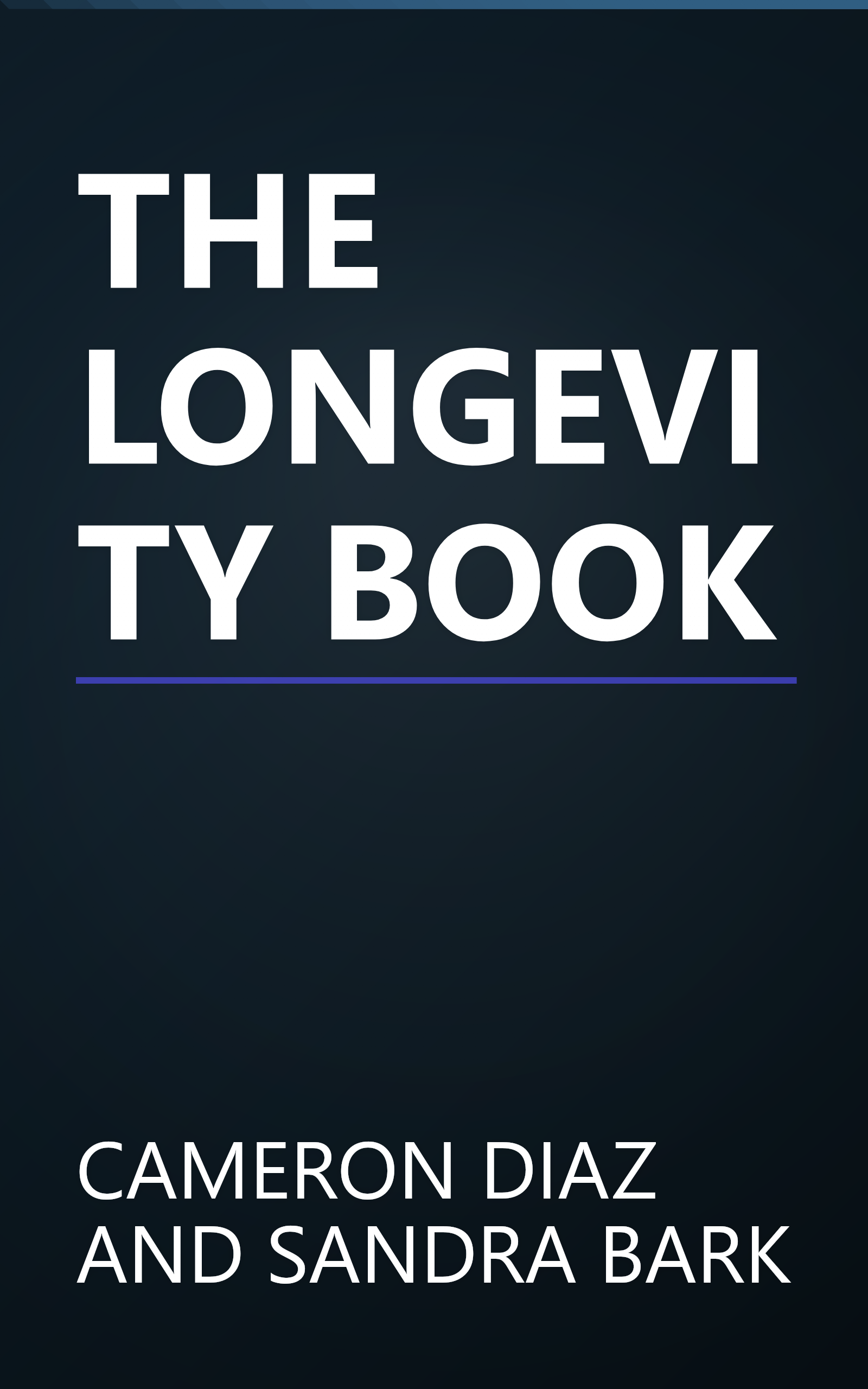 THE LONGEVITY BOOK book cover