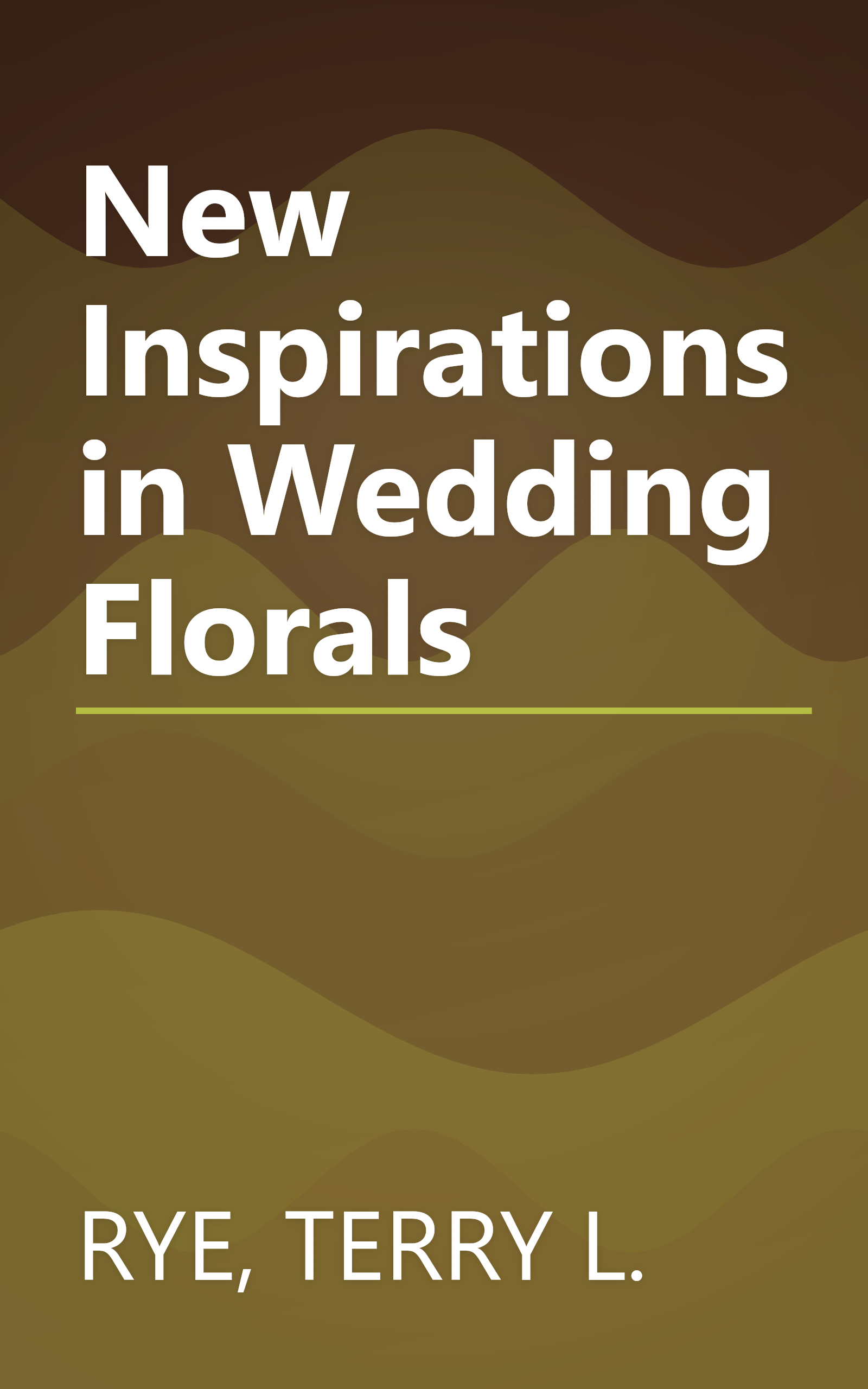 New Inspirations in Wedding Florals book cover