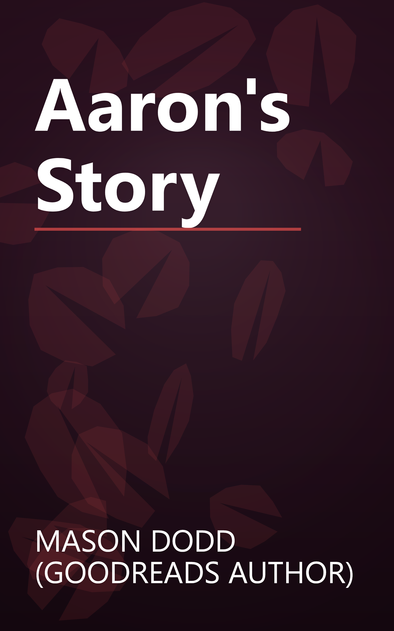 Aaron's Story book cover
