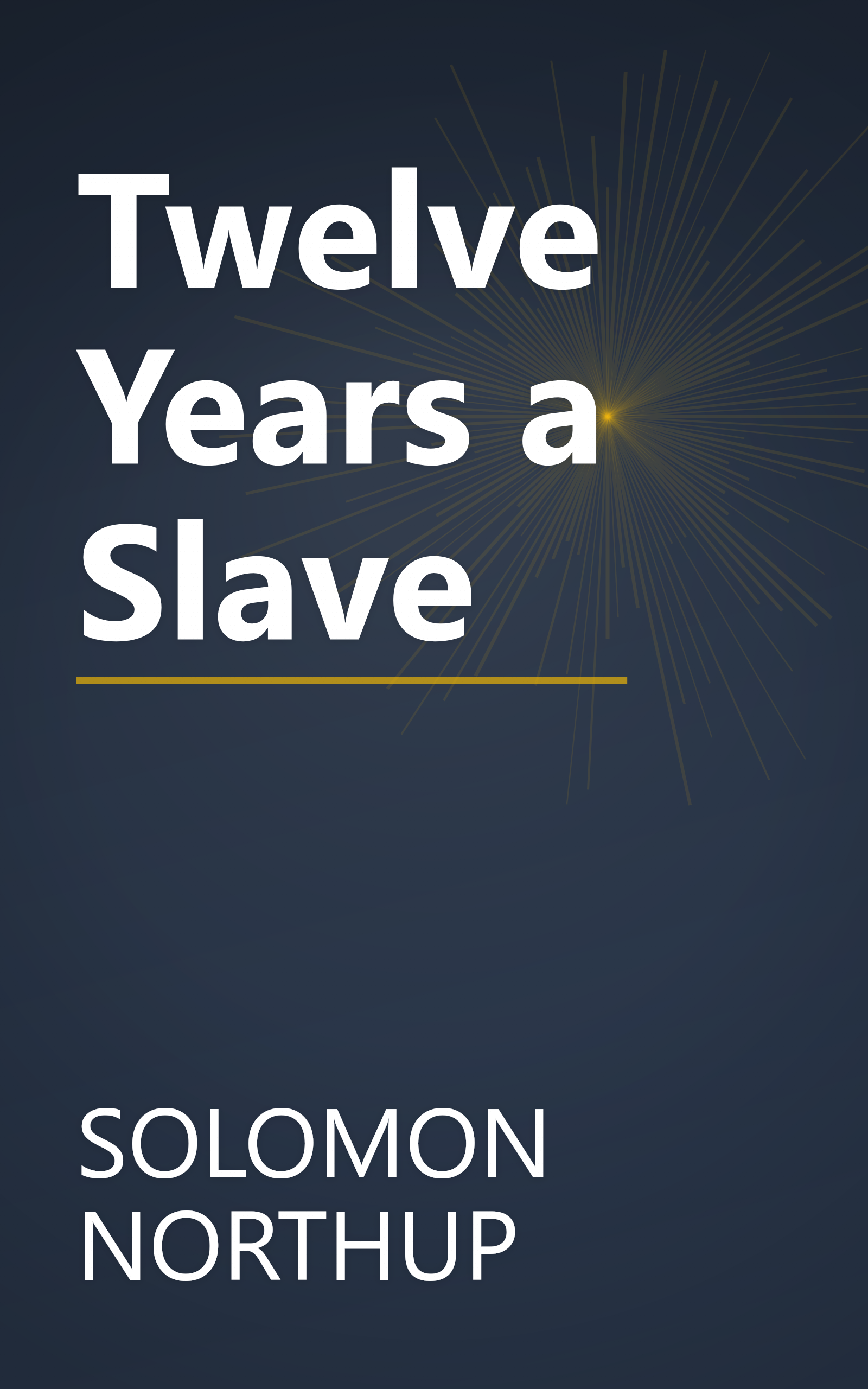 Twelve Years a Slave book cover