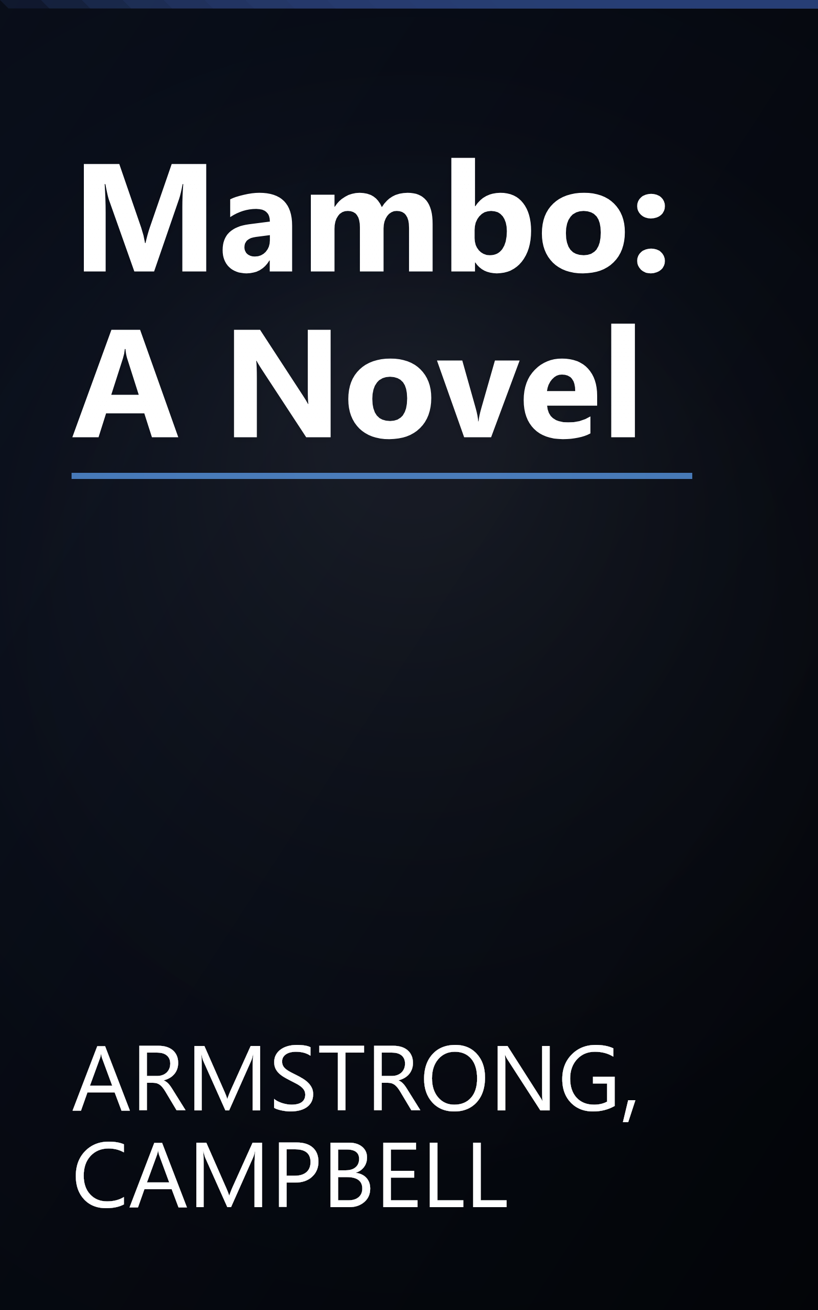Mambo: A Novel book cover