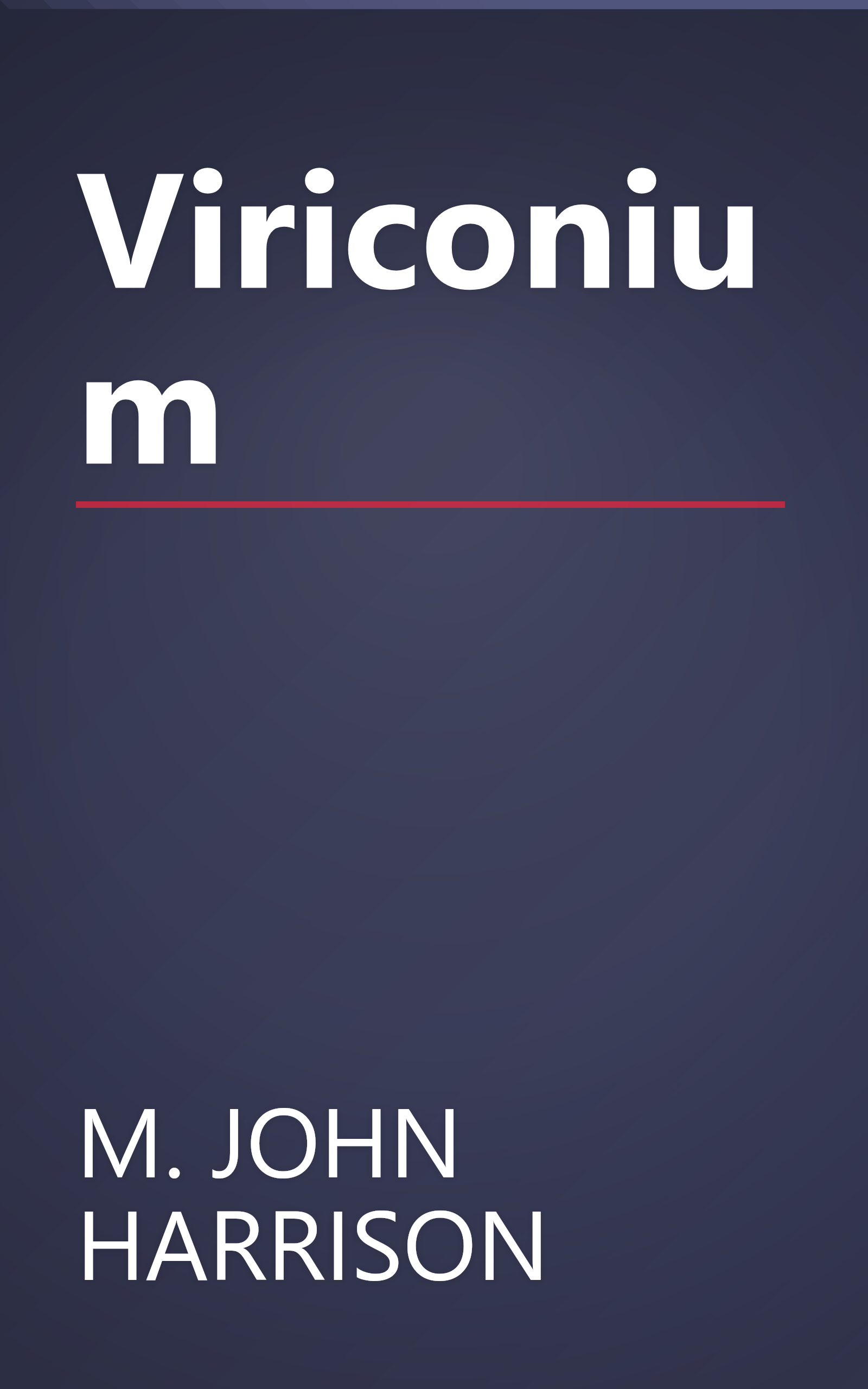 Viriconium book cover