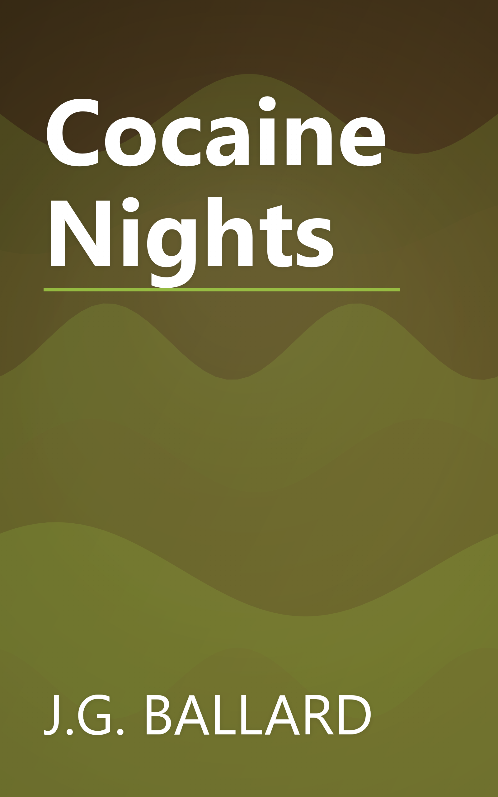 Cocaine Nights book cover