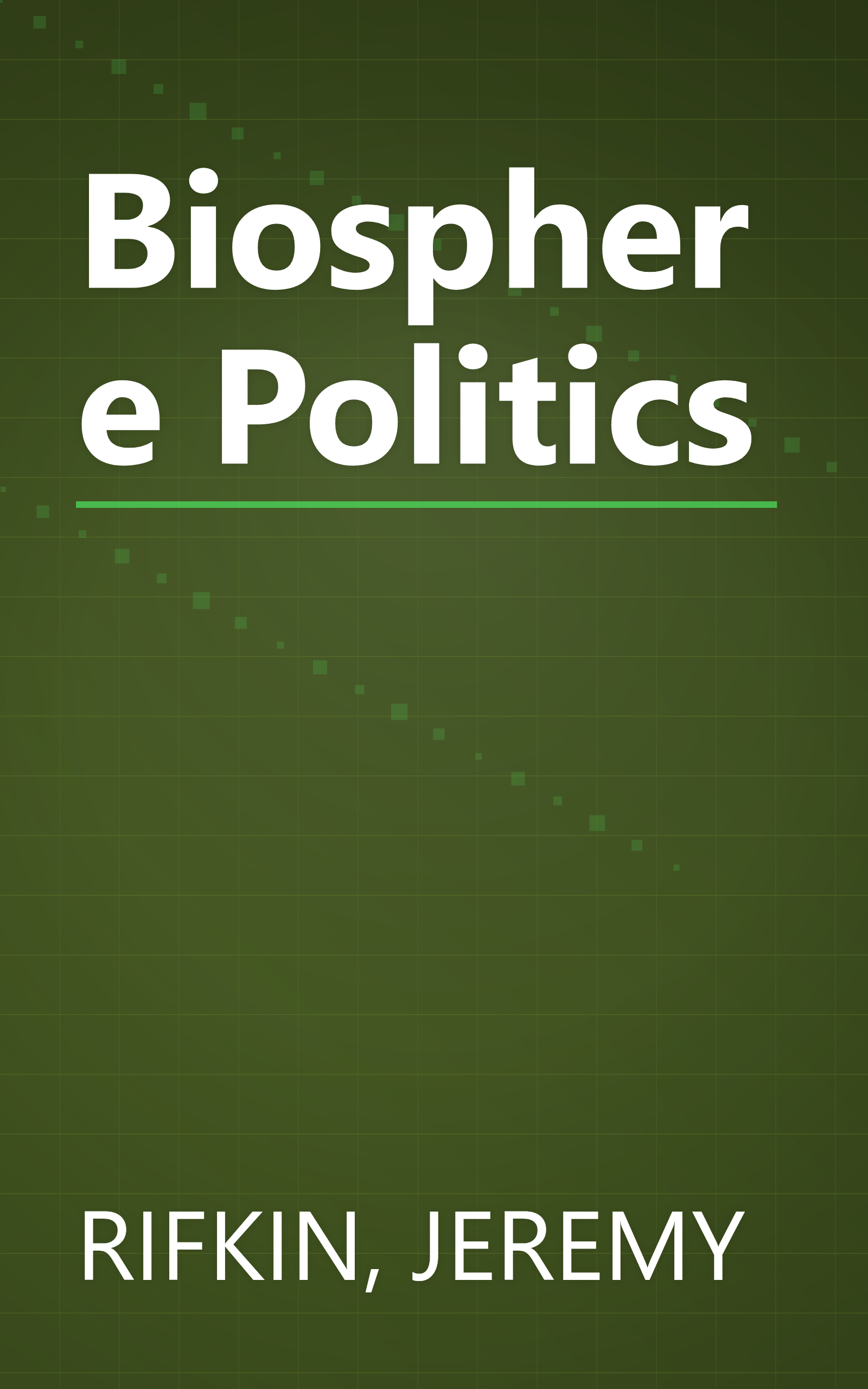 Biosphere Politics book cover