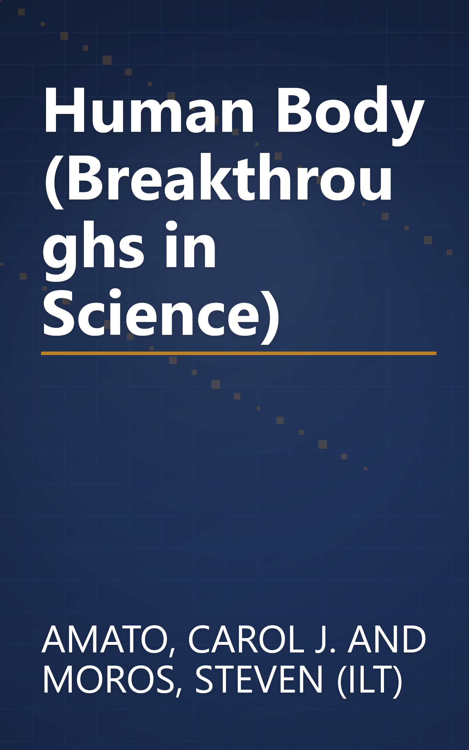 Human Body (Breakthroughs in Science) book cover