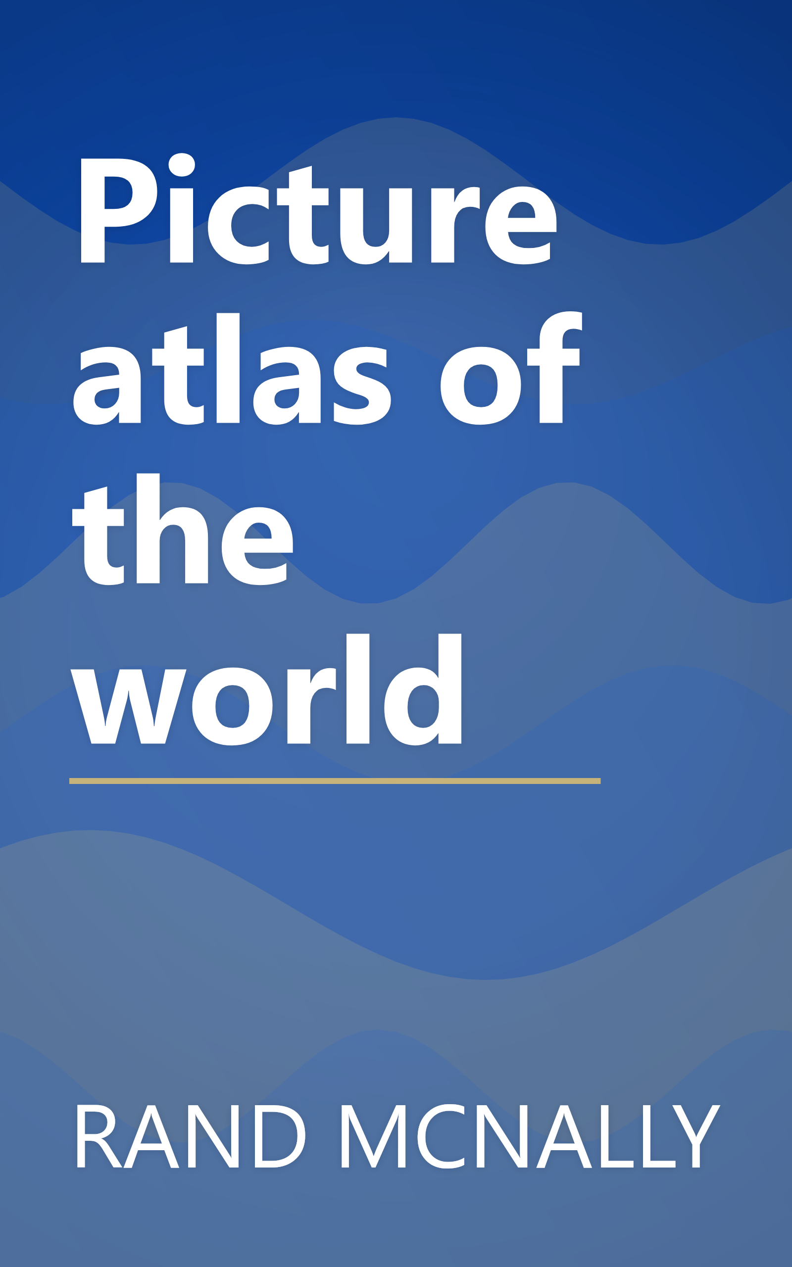 Picture atlas of the world book cover