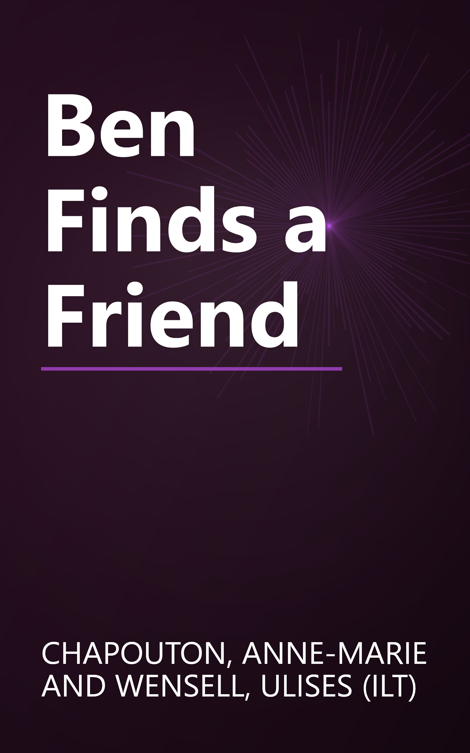 Ben Finds a Friend book cover