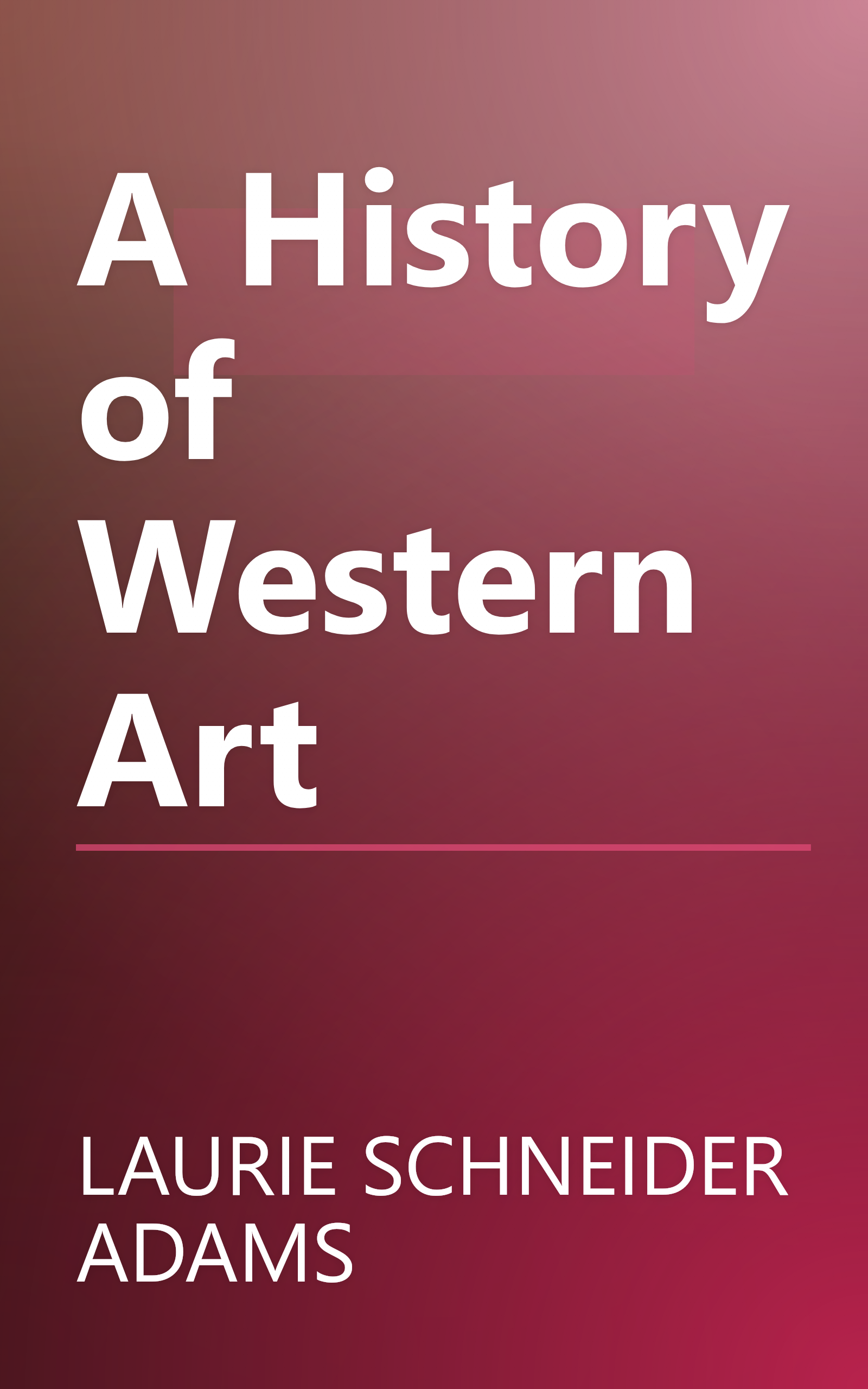 A History of Western Art book cover