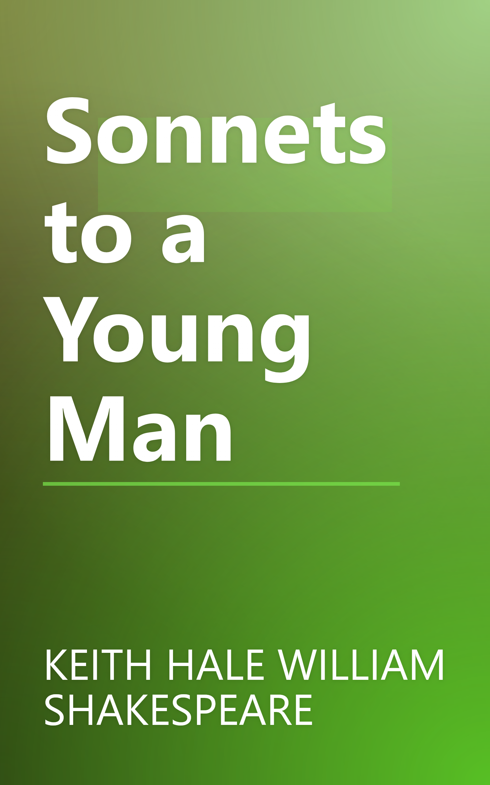 Sonnets to a Young Man book cover