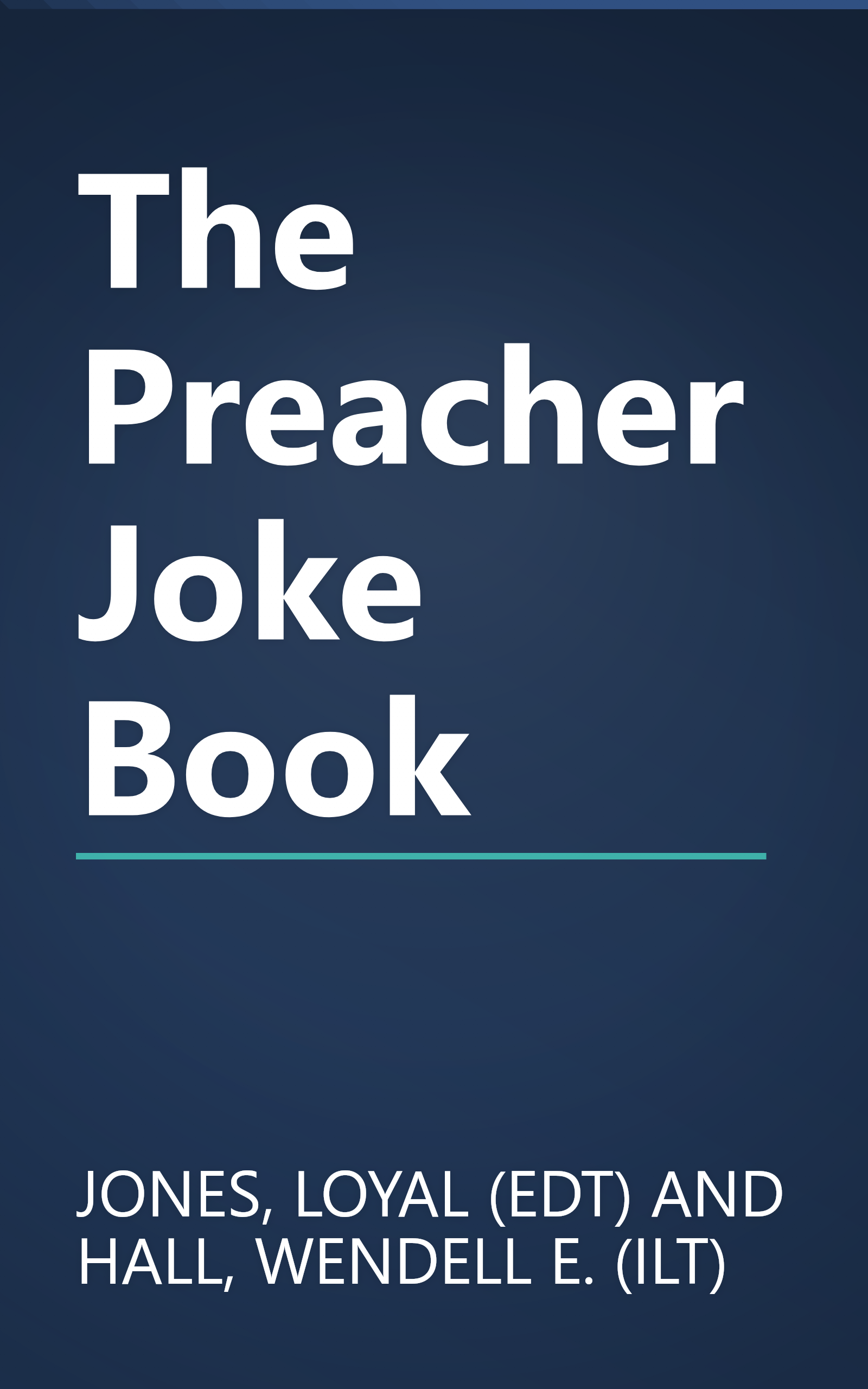 The Preacher Joke Book book cover