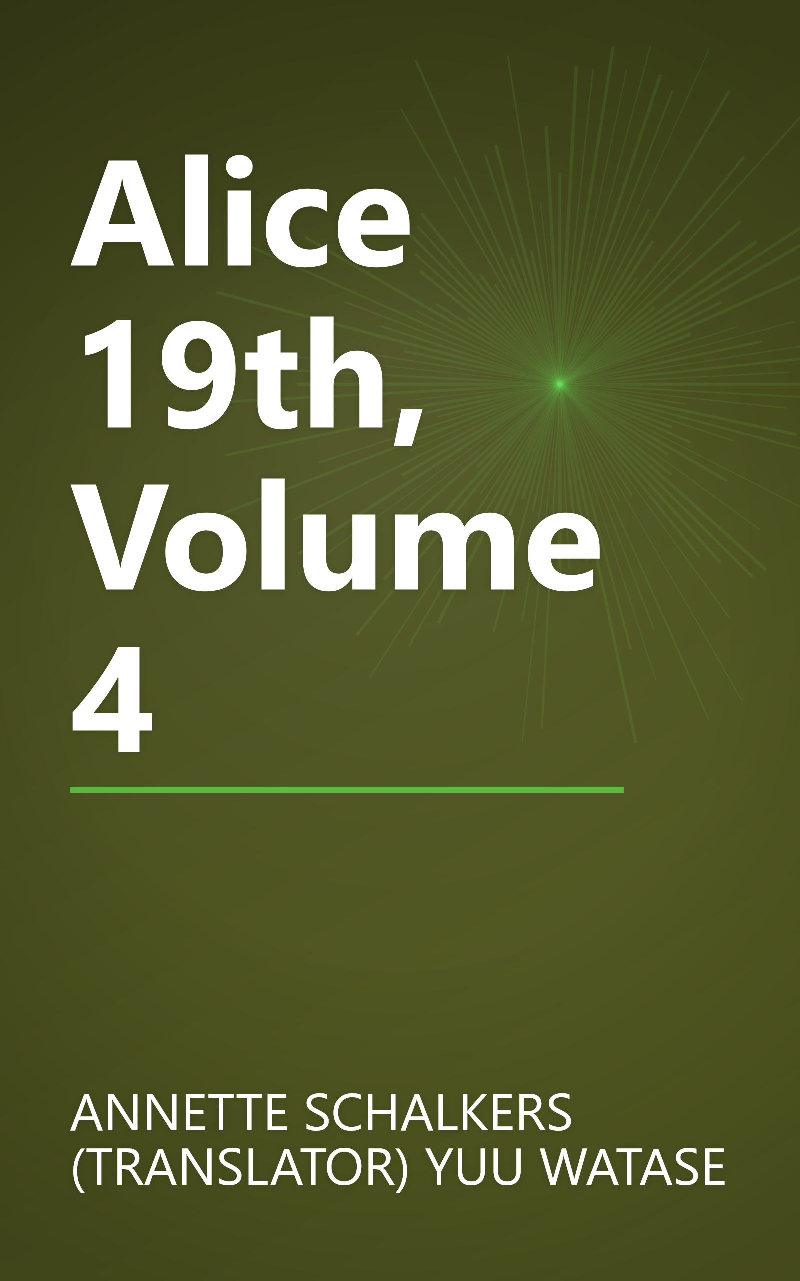 Alice 19th, Volume 4 book cover
