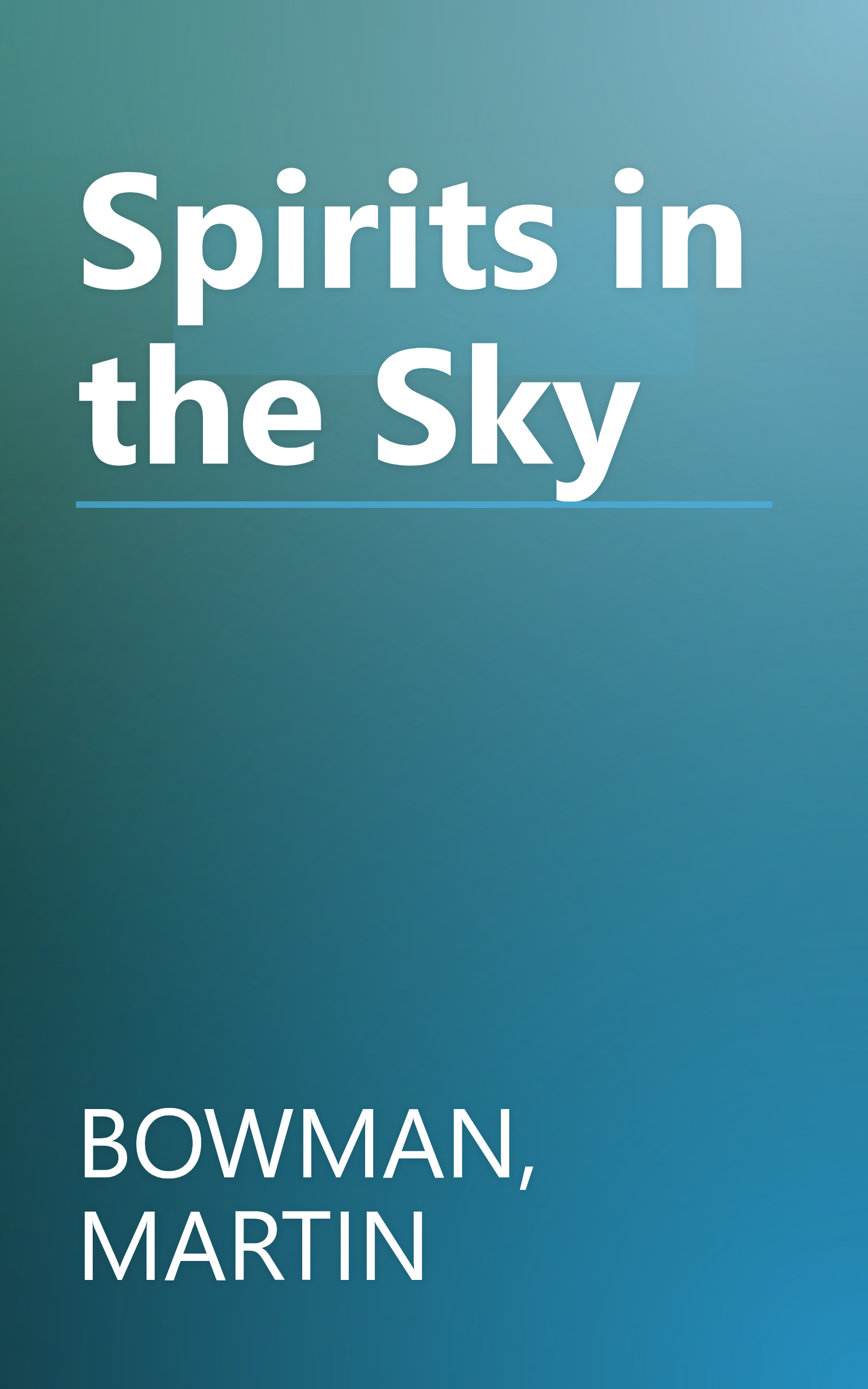 Spirits in the Sky book cover
