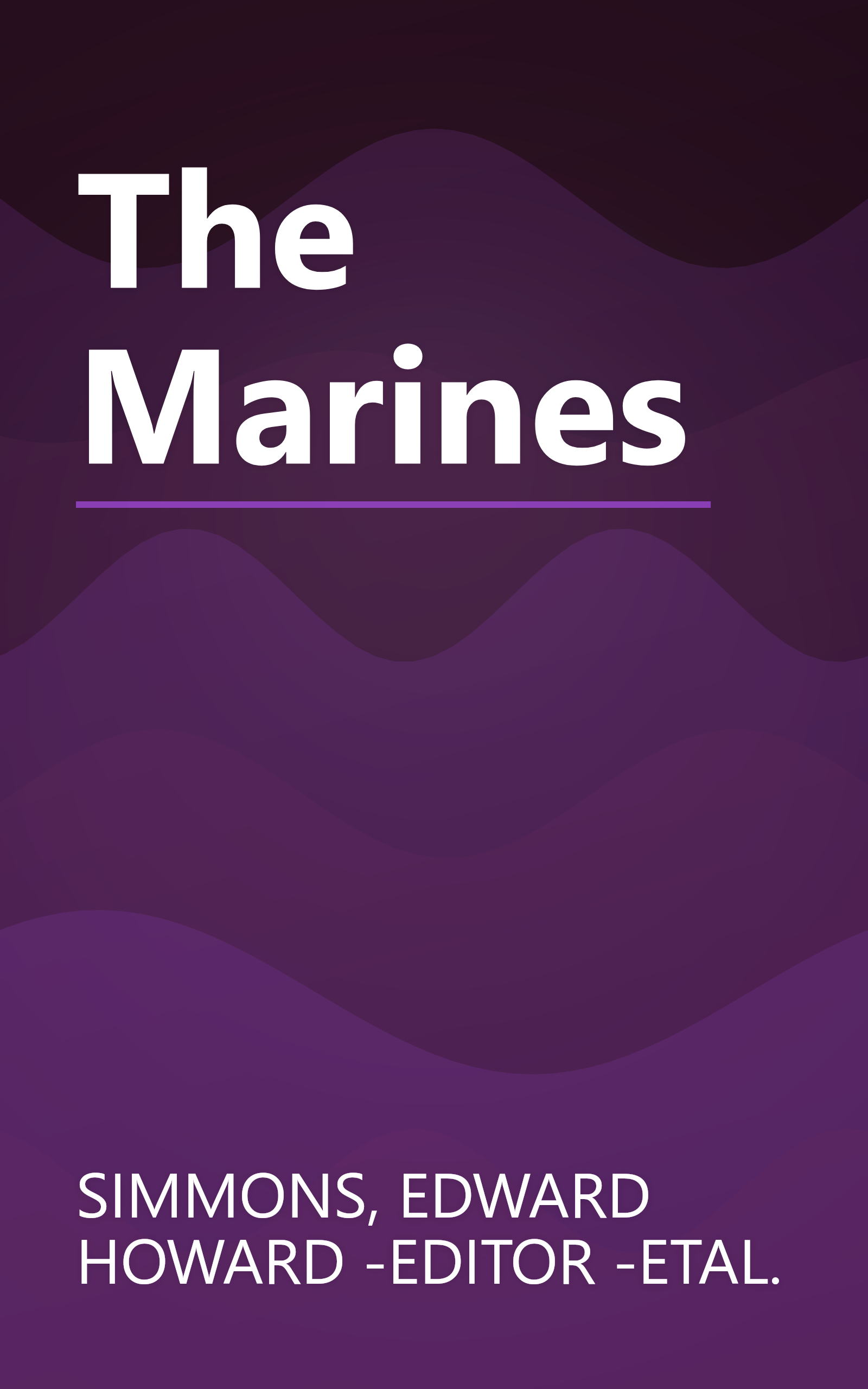 The Marines book cover