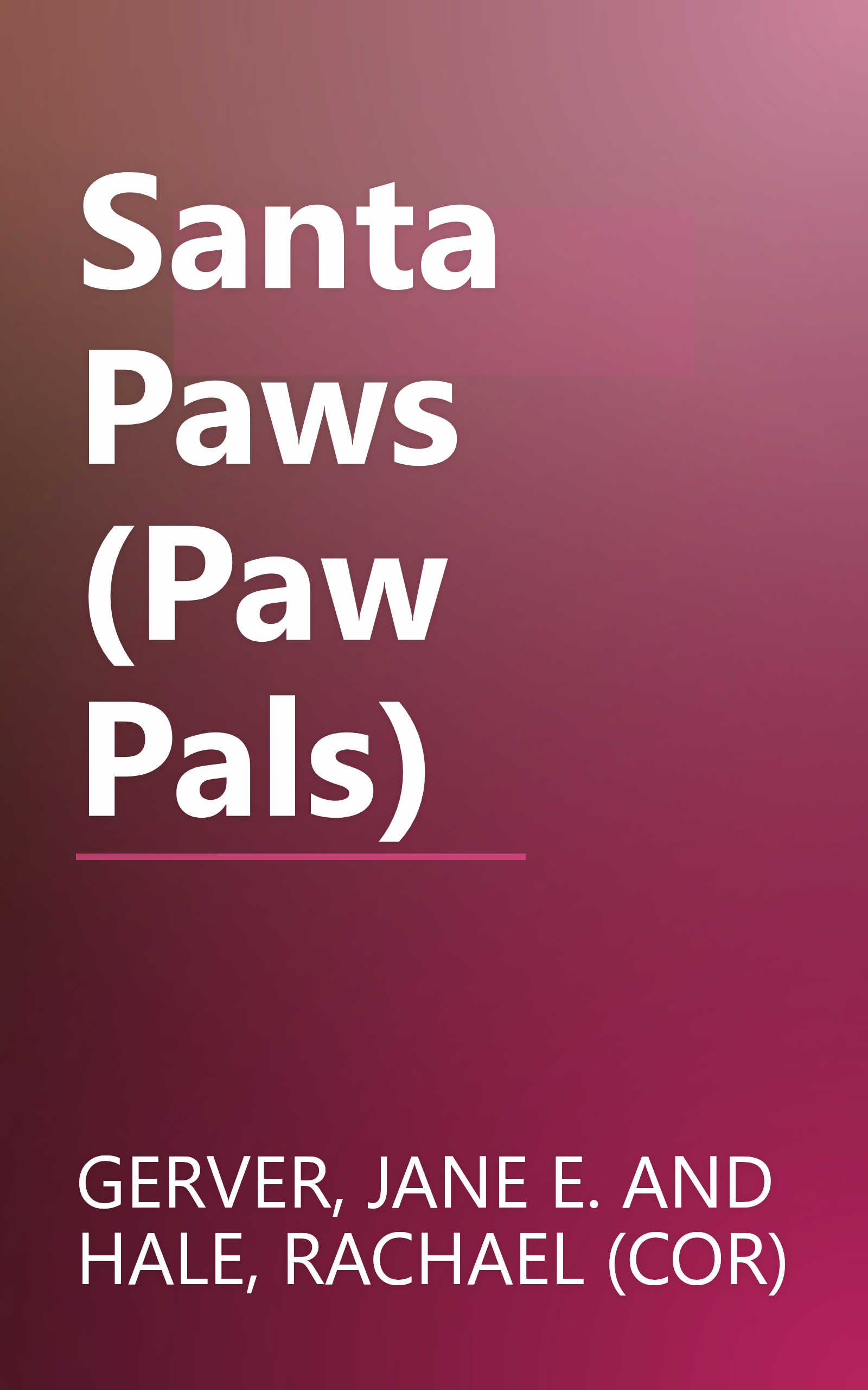 Santa Paws (Paw Pals) book cover
