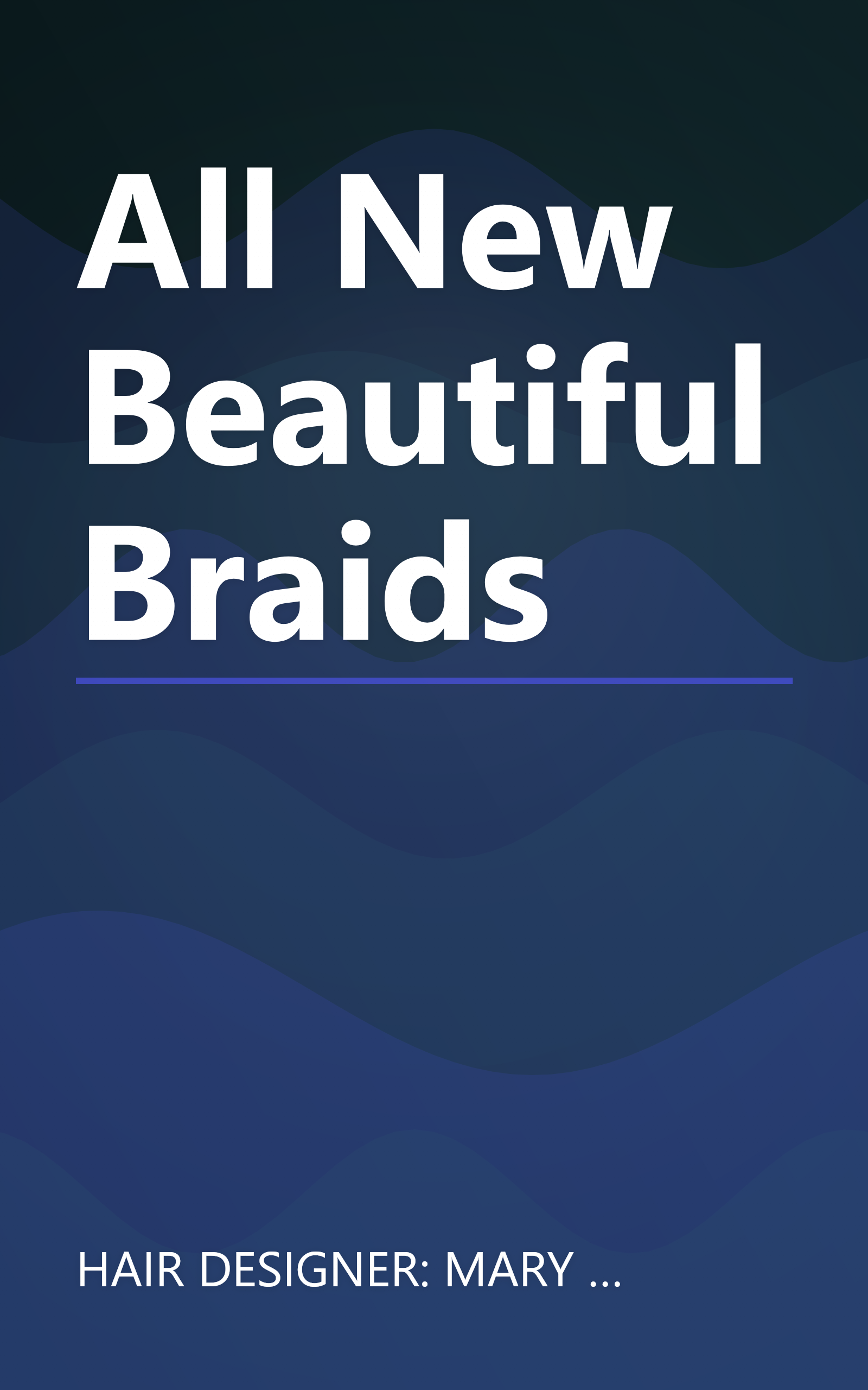 All New Beautiful Braids book cover