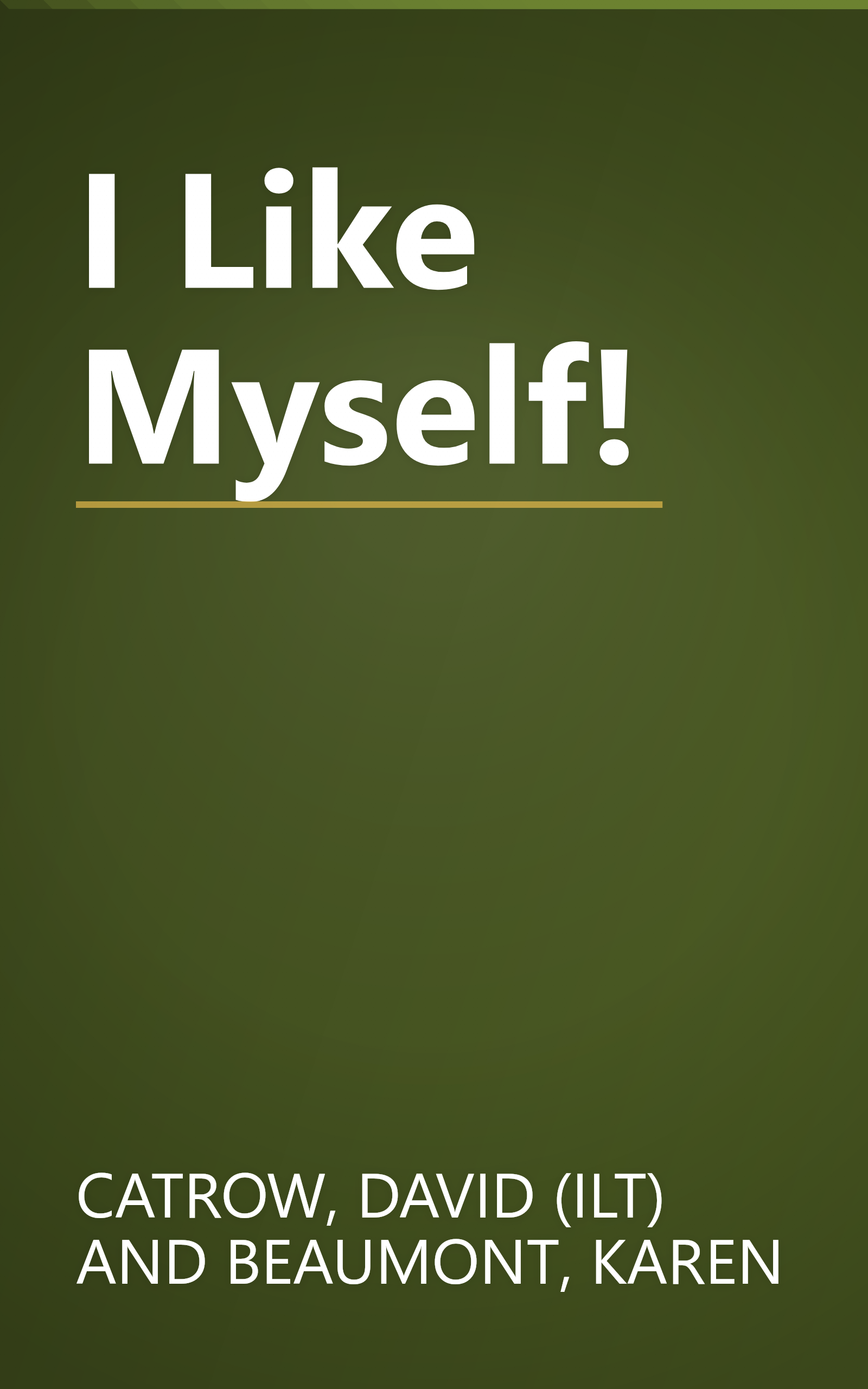 I Like Myself! book cover