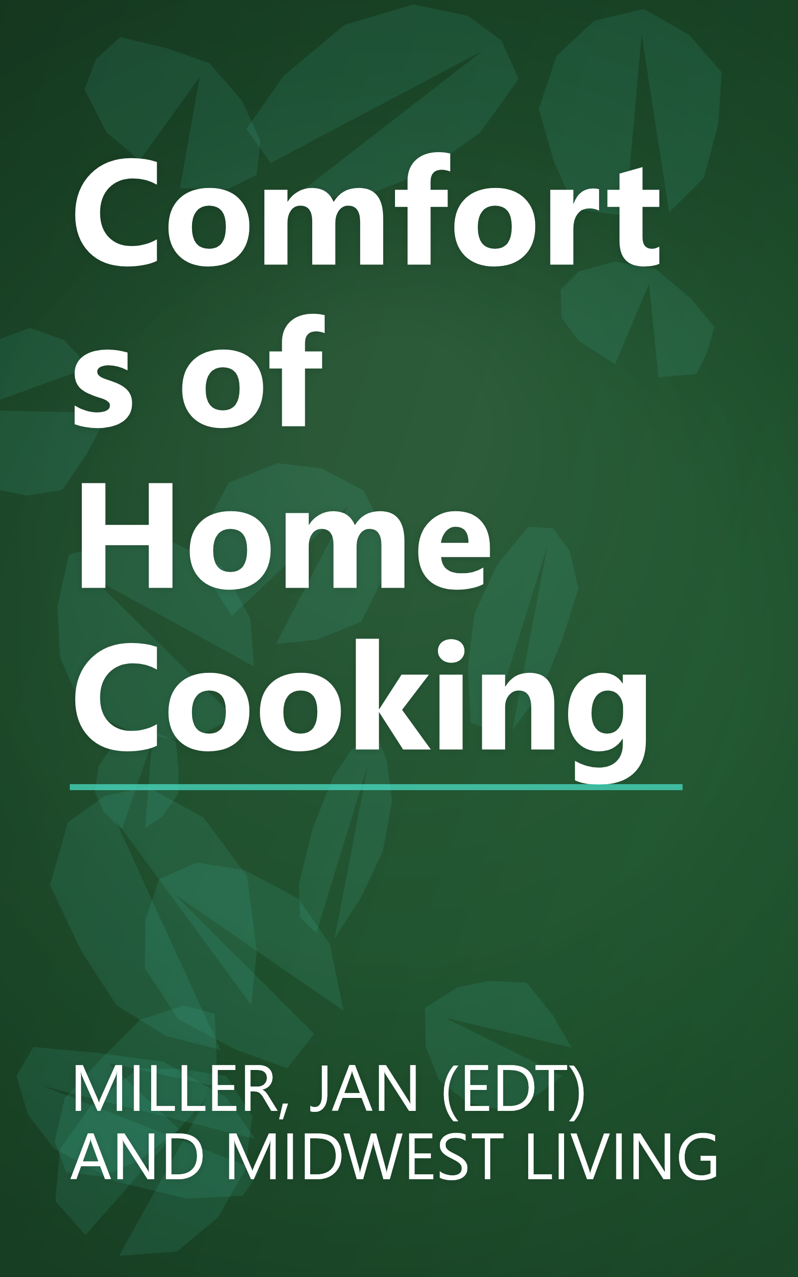 Comforts of Home Cooking book cover