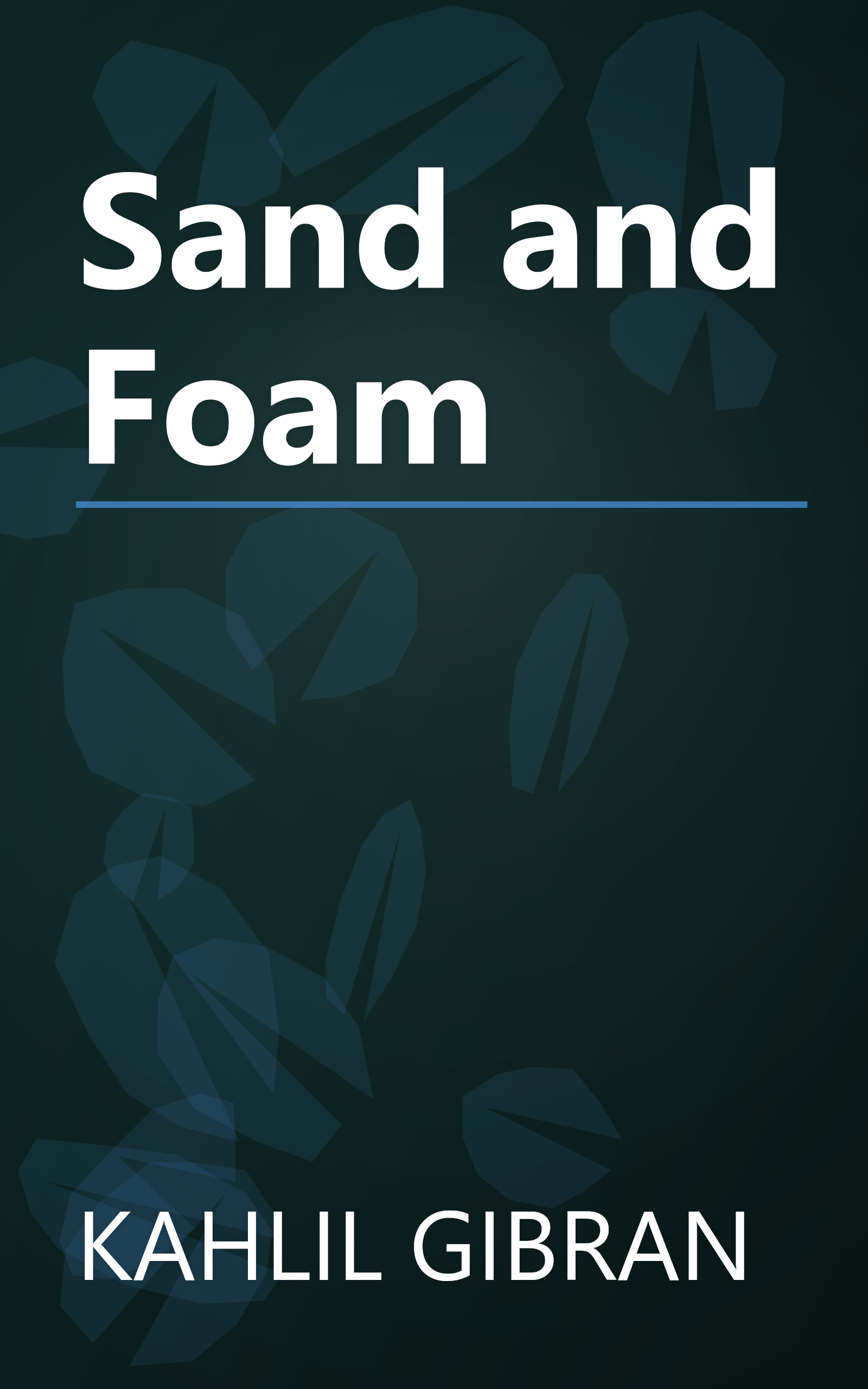 Sand and Foam book cover