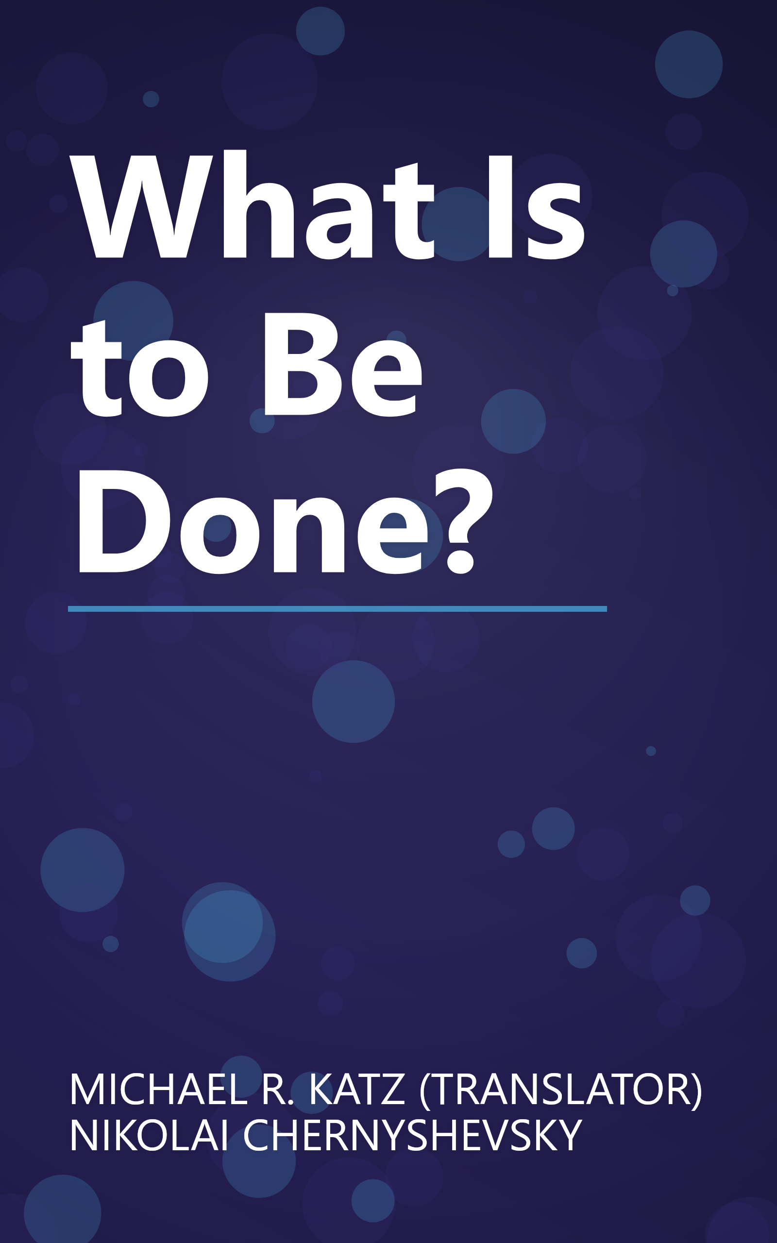 What Is to Be Done? book cover