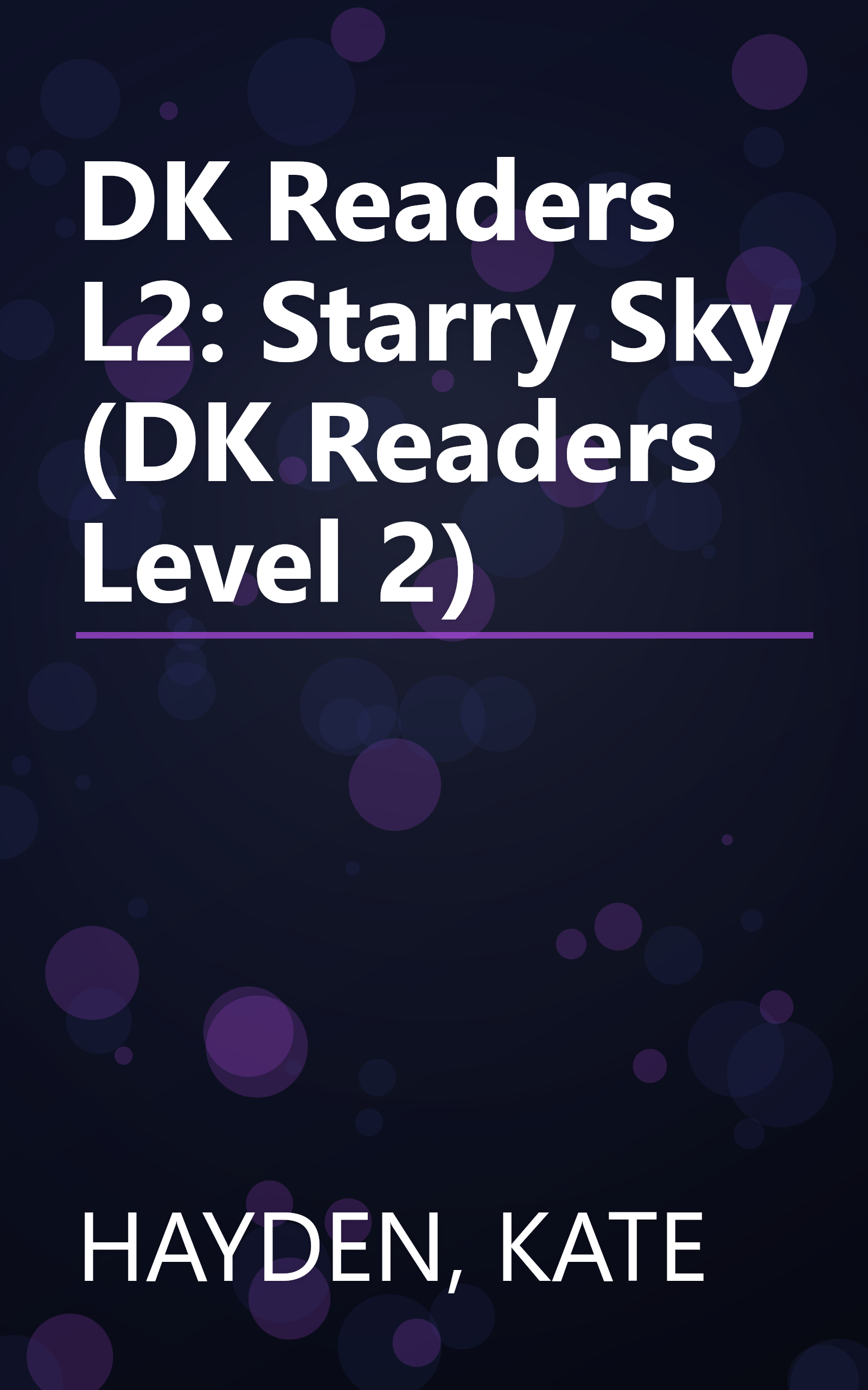 DK Readers L2: Starry Sky (DK Readers Level 2) book cover