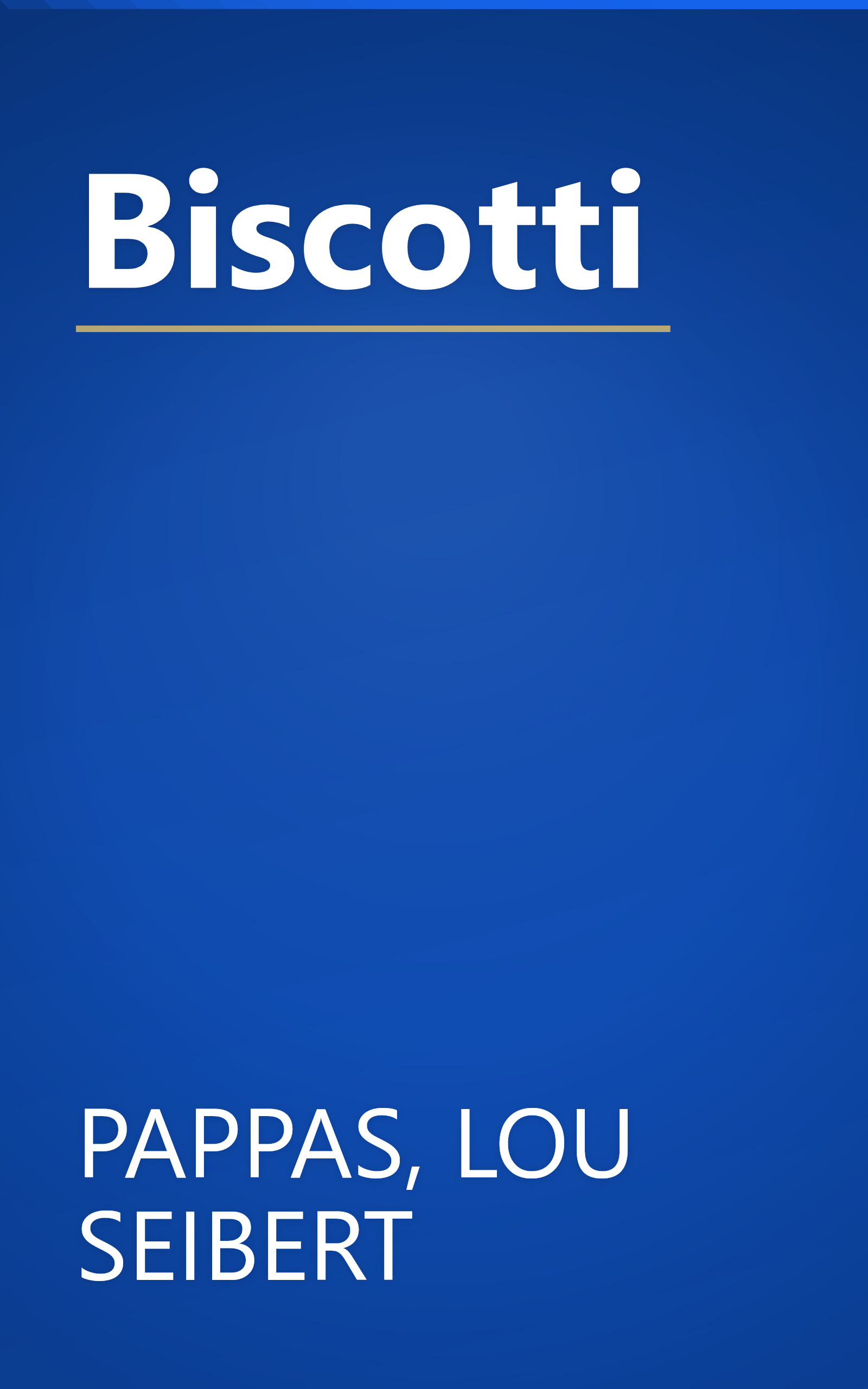 Biscotti book cover