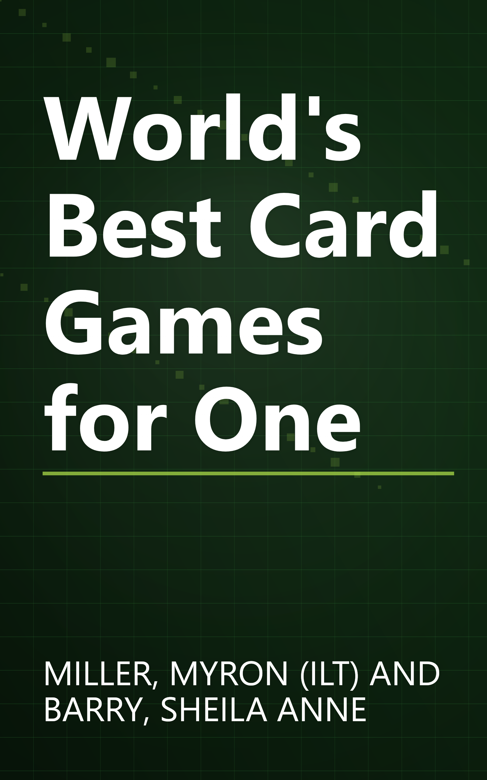 World's Best Card Games for One book cover