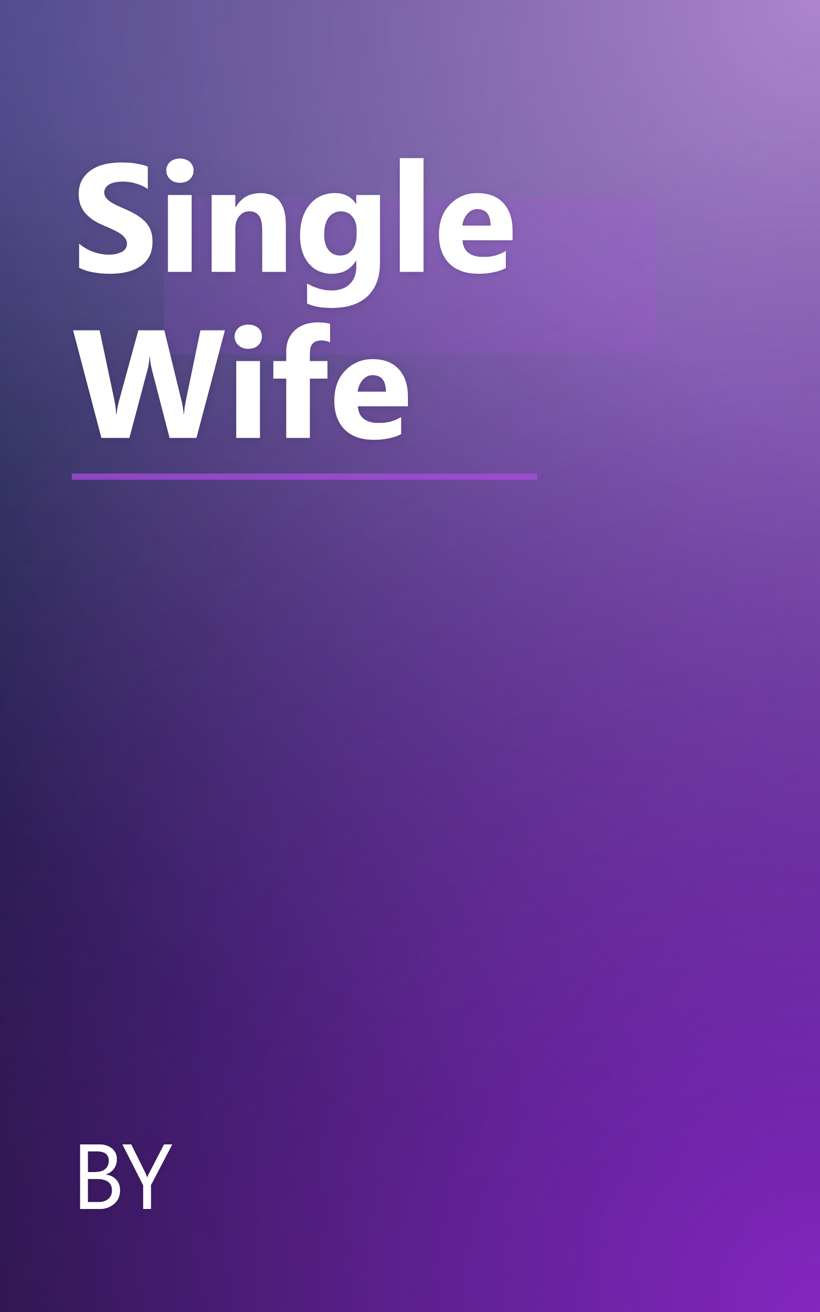 Single Wife book cover