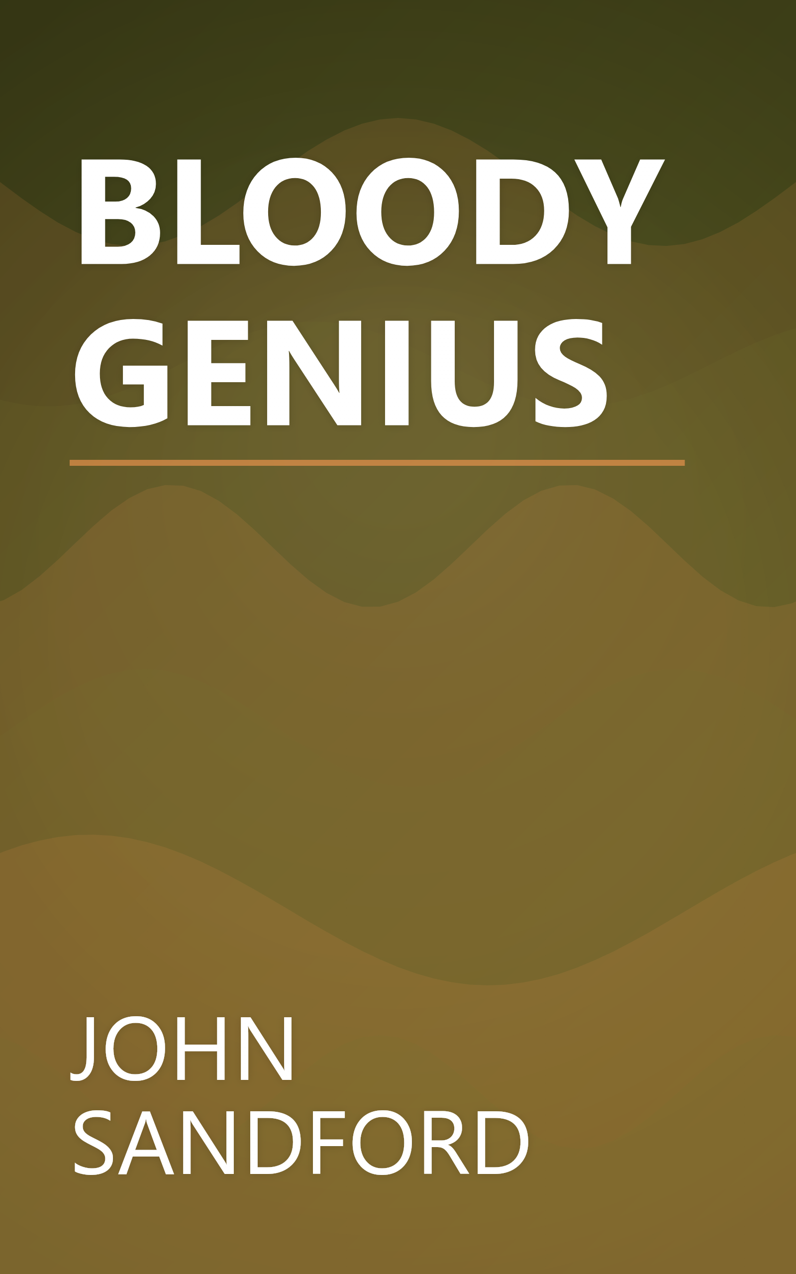 BLOODY GENIUS book cover