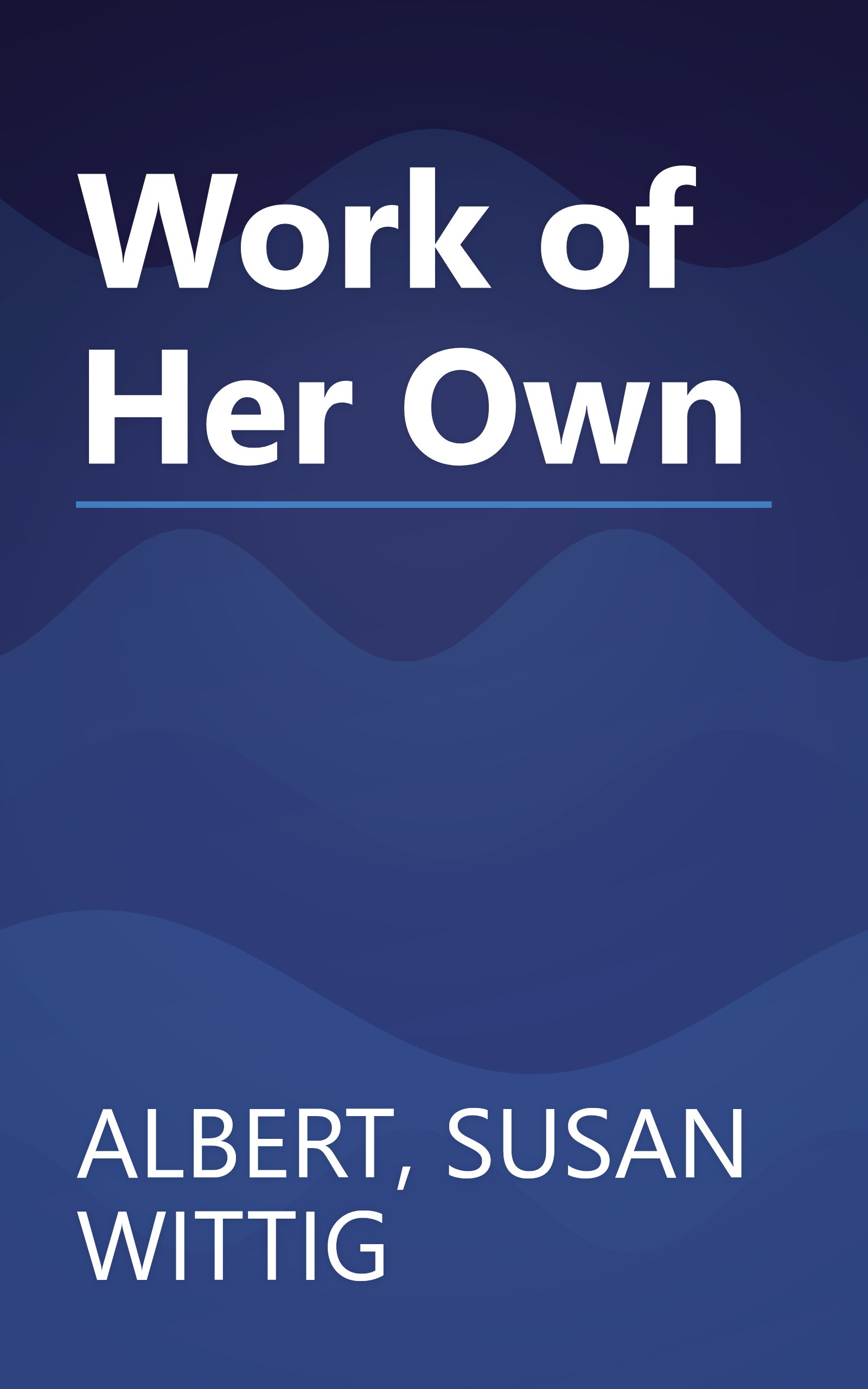 Work of Her Own book cover