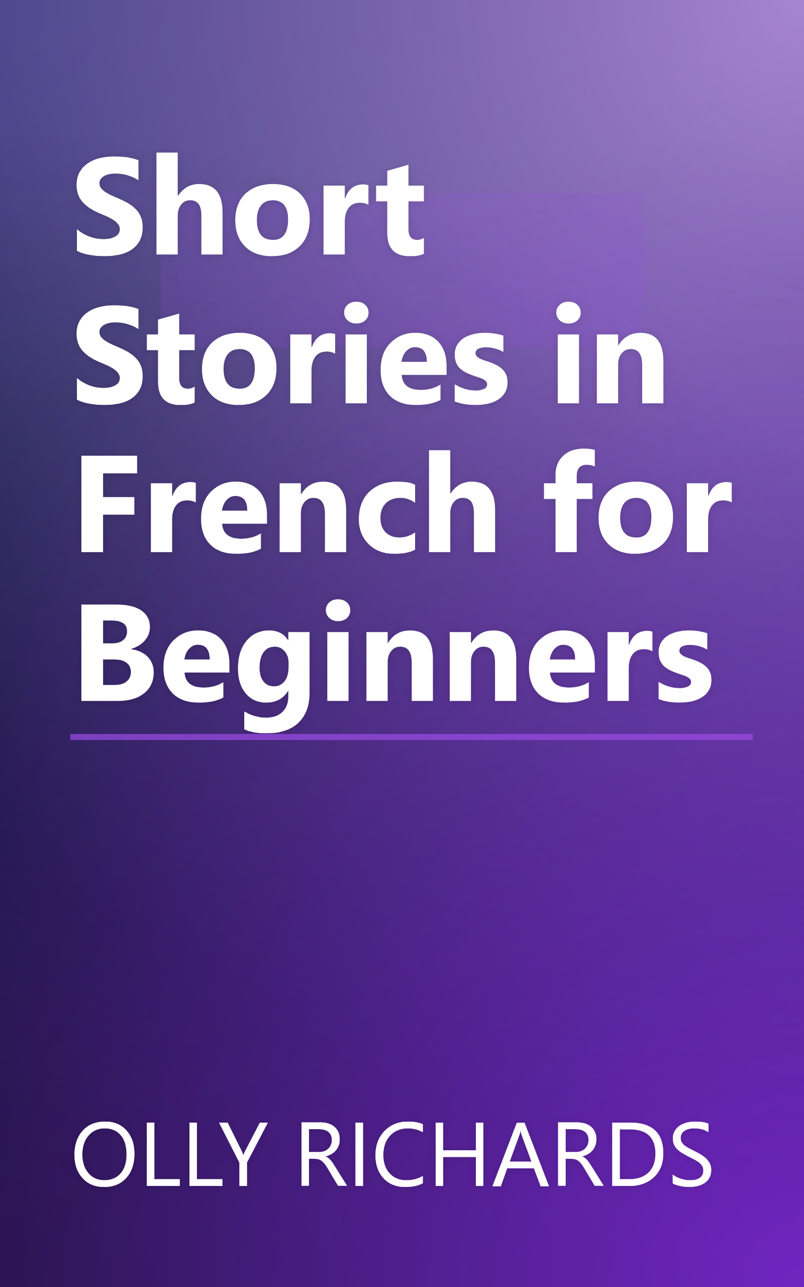 Short Stories in French for Beginners book cover