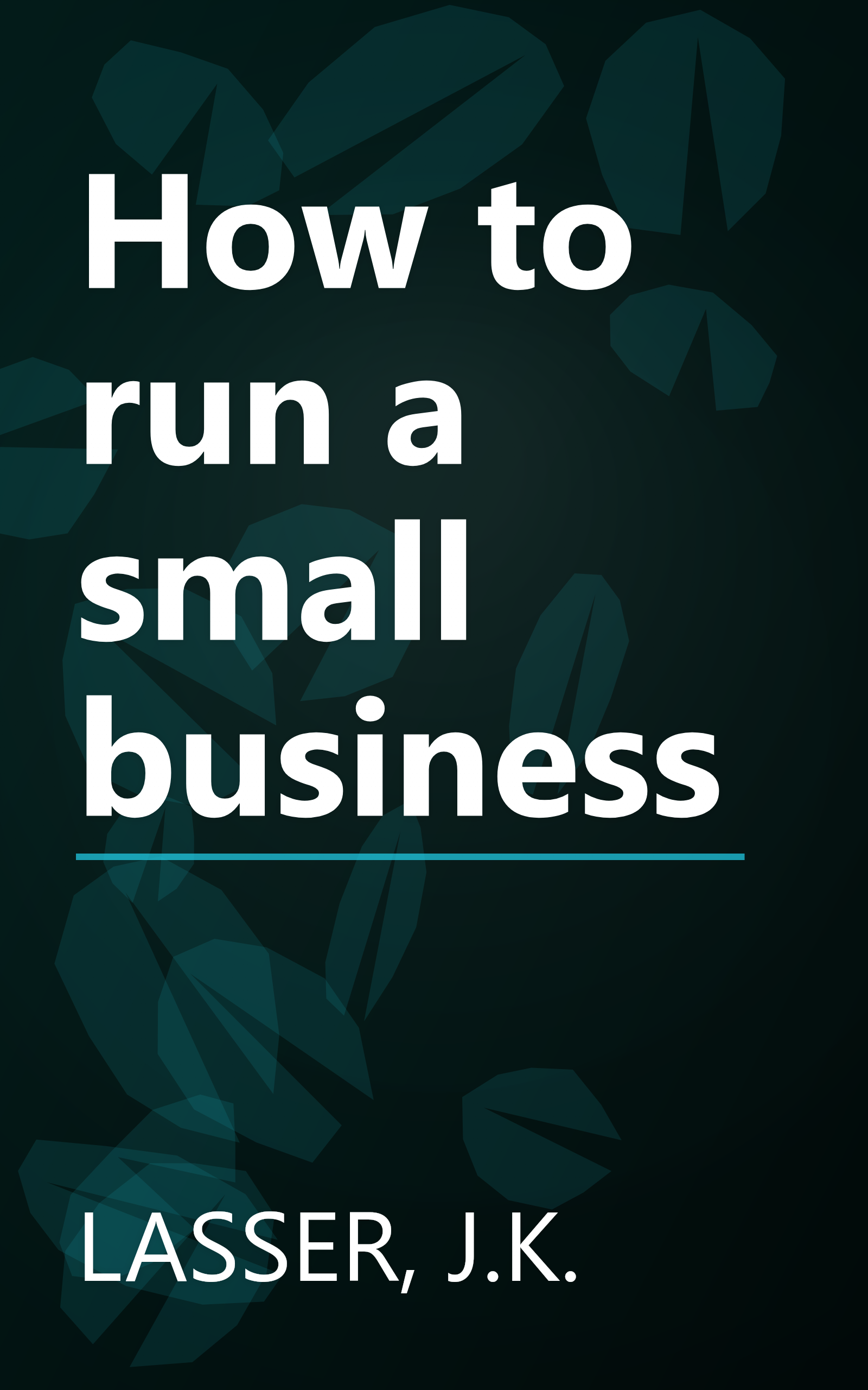 How to run a small business book cover