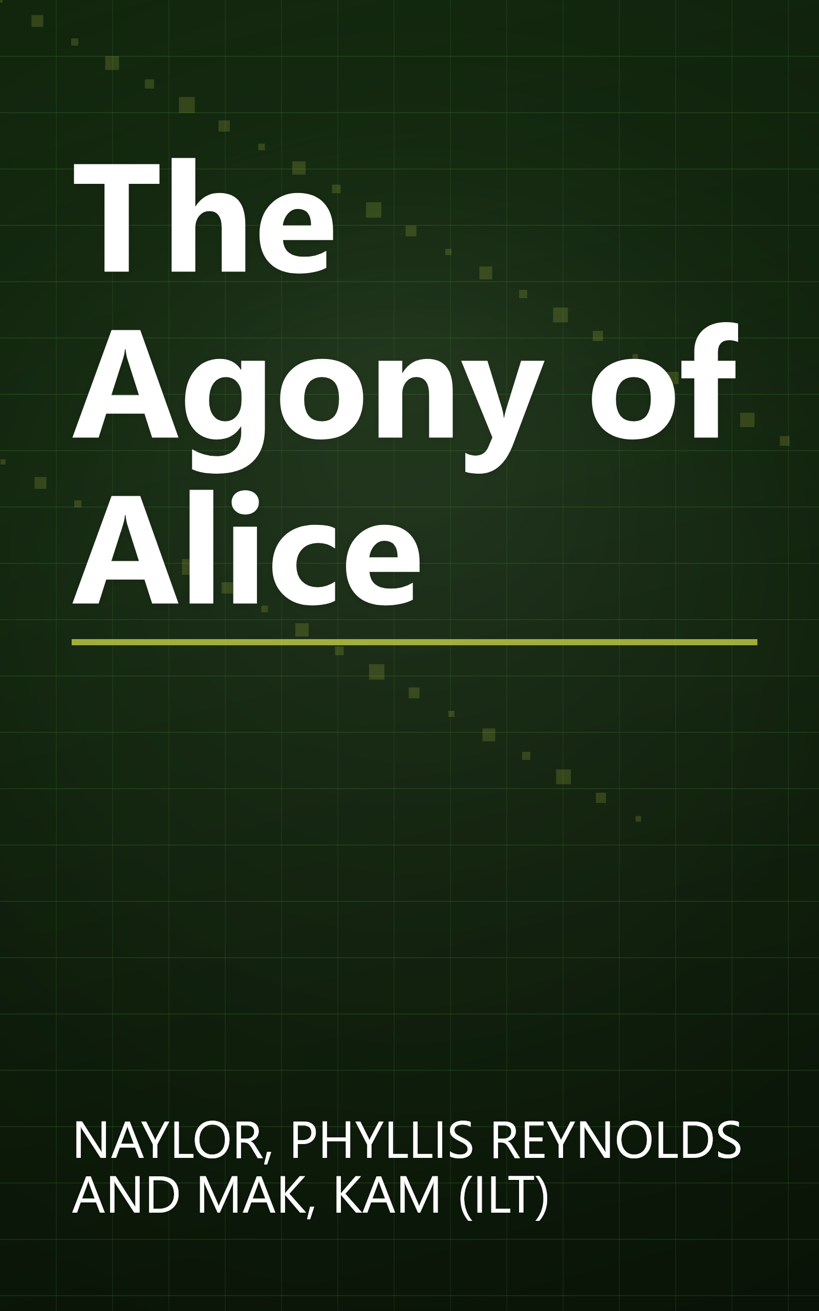 The Agony of Alice book cover